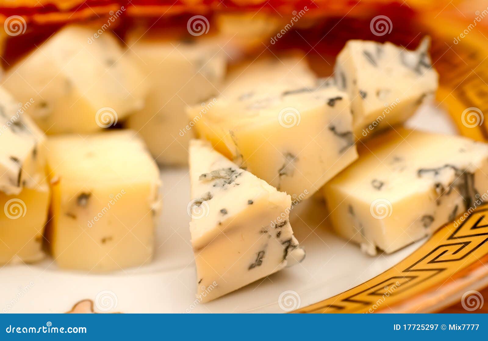 Cheese with green mold stock image. Image of breakfast - 17725297