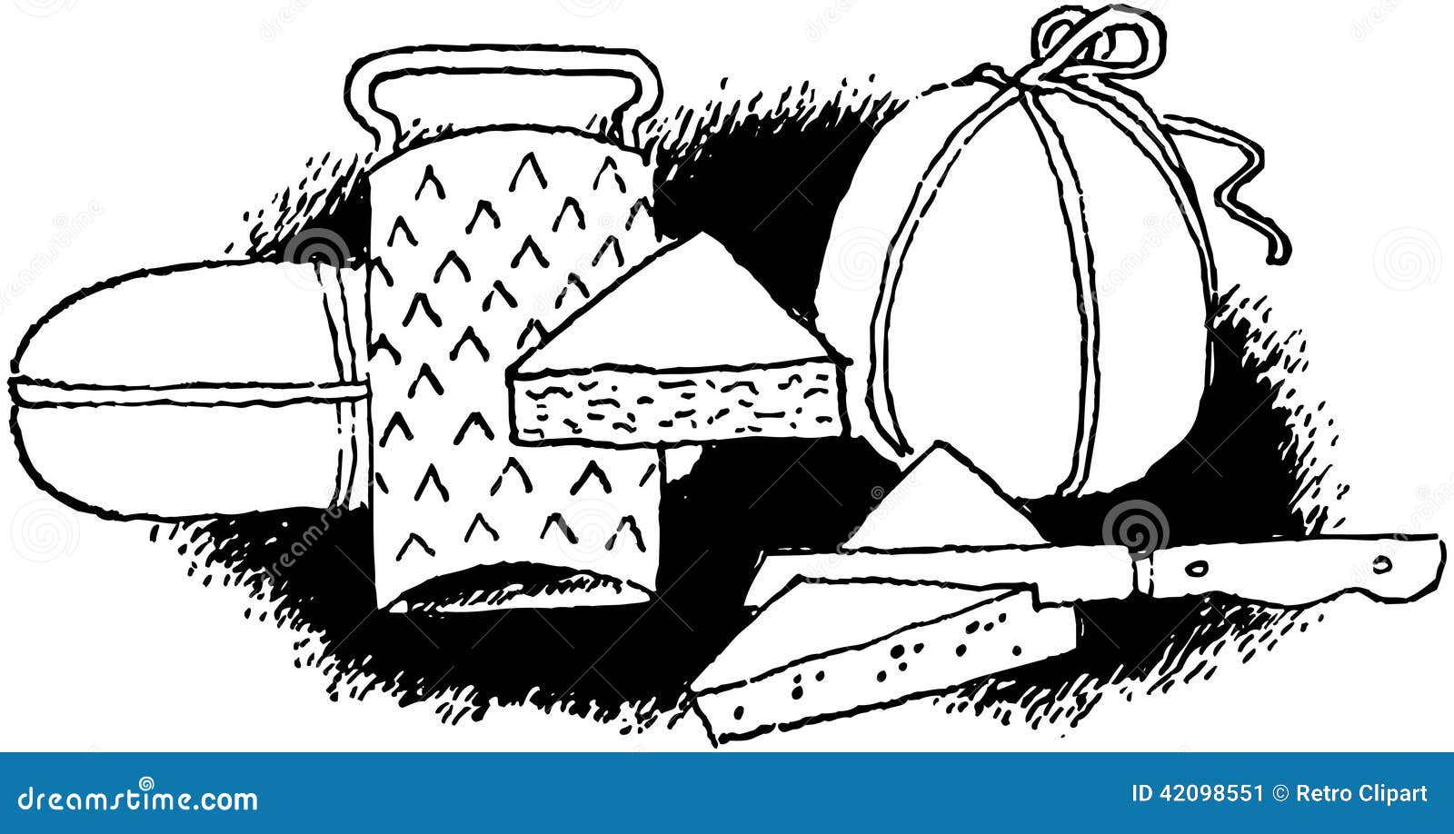 Cheese Group stock vector. Illustration of scalable, decorative - 42098551