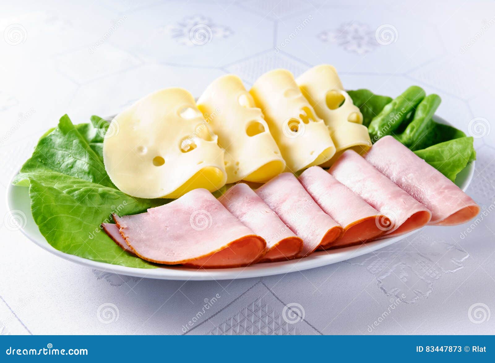 Cheese and ham stock image. Image of roll, meal, hole - 83447873