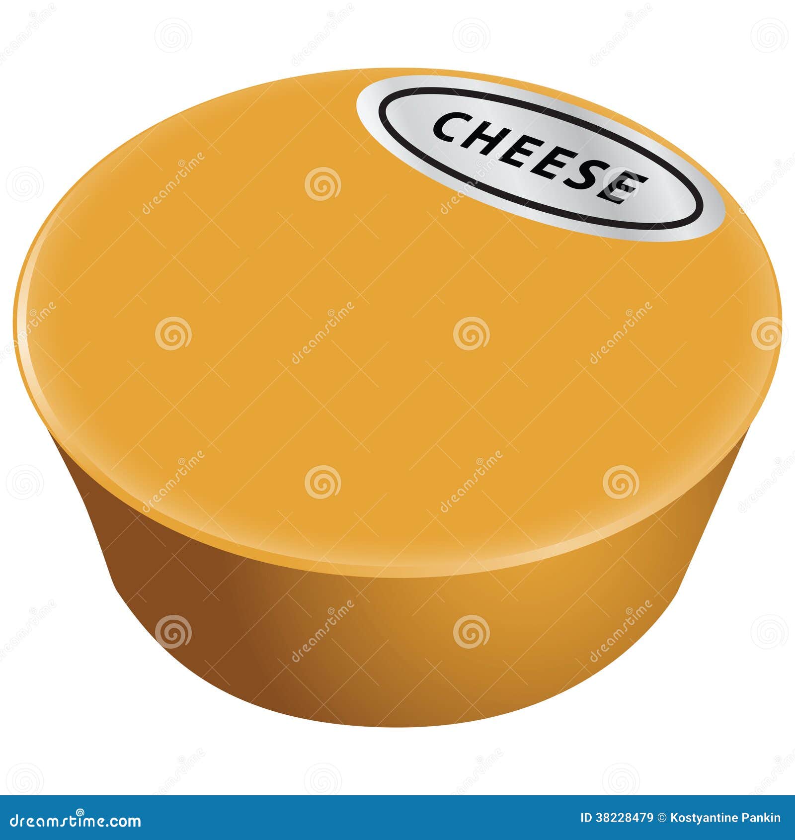 Cheese head stock vector. Illustration of porous, cheese - 38228479