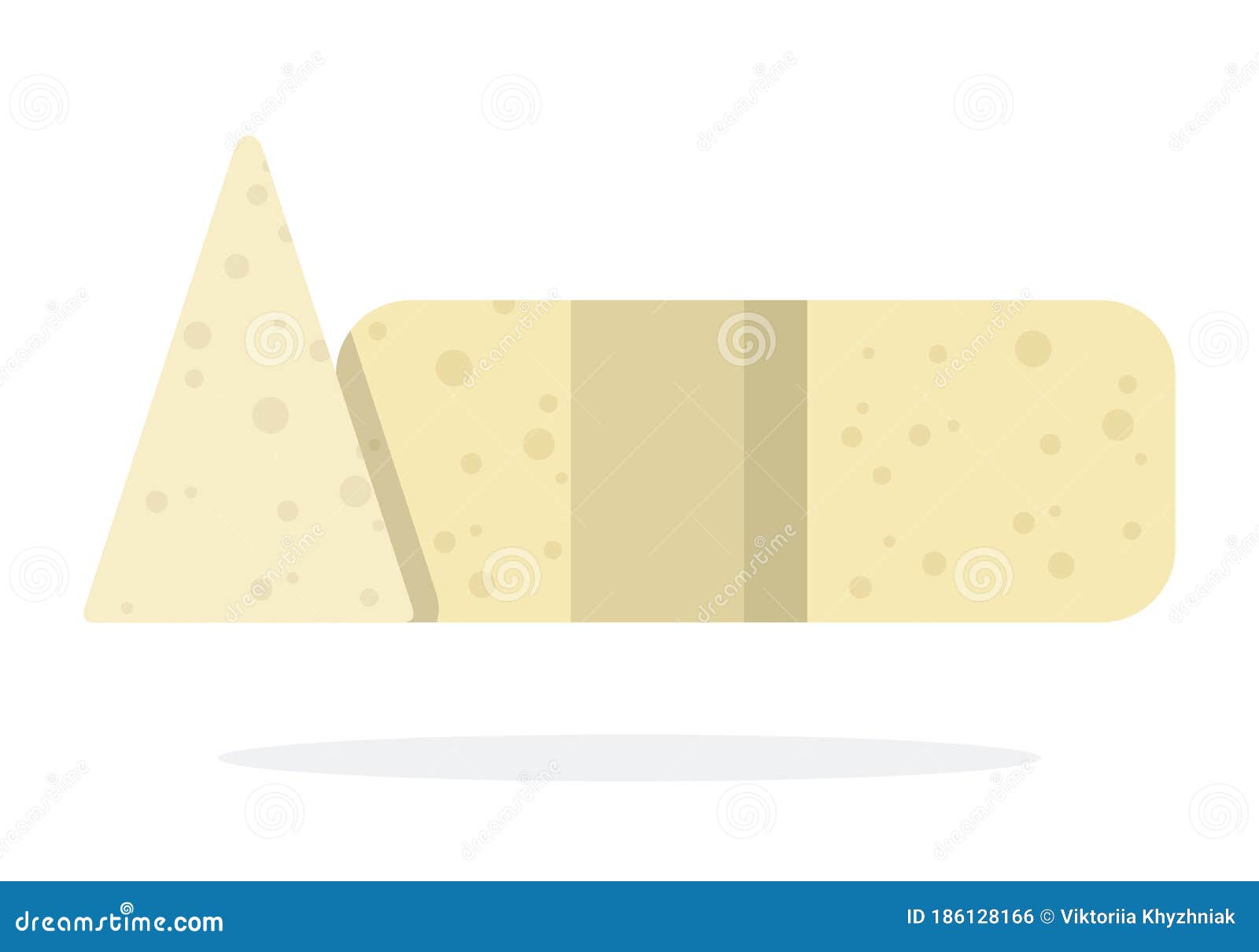 Cheese Head and Cheese Triangle Stock Vector - Illustration of mold ...
