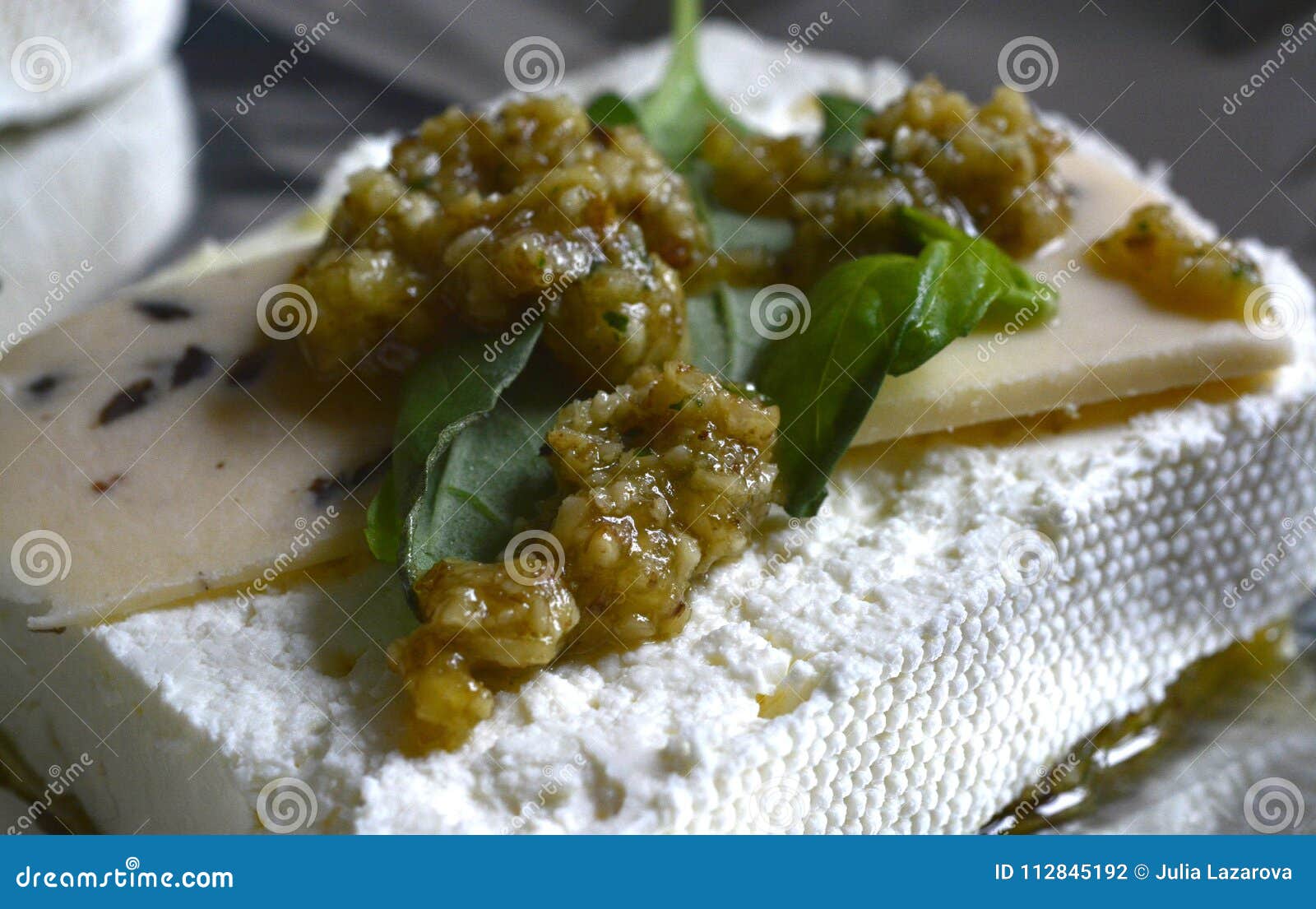 Cheese with Herbs in Bulgaria Stock Photo - Image of gouda, rosemary ...