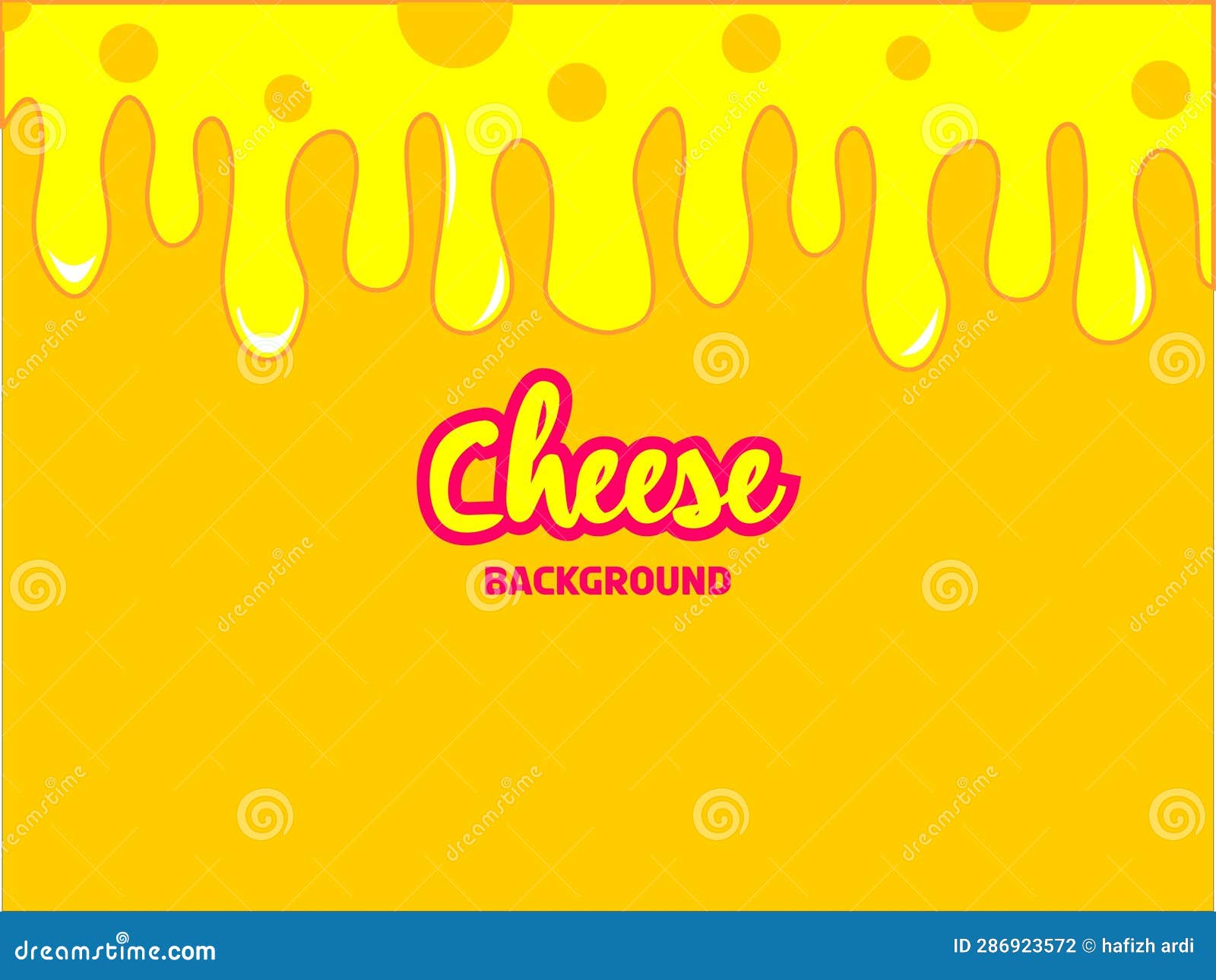 Cheese Melt Background Vector Stock Vector - Illustration of menu ...