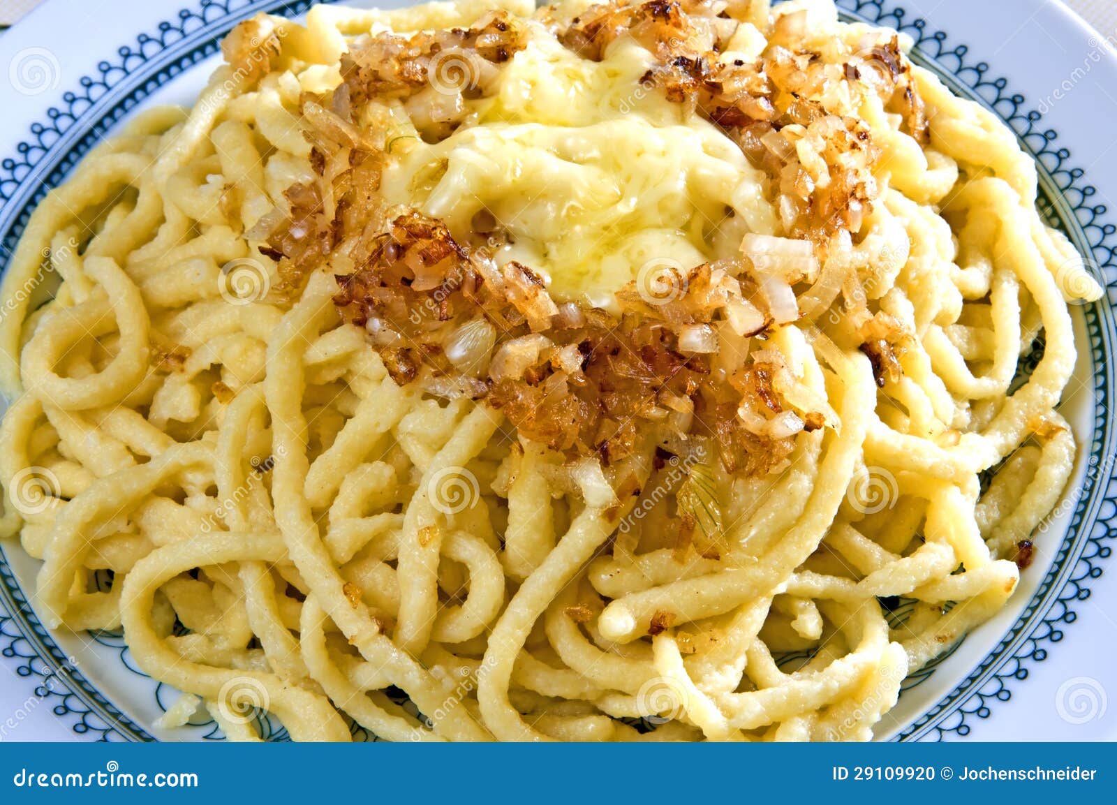 Cheese noodles stock photo. Image of bavarian, meal, national - 29109920