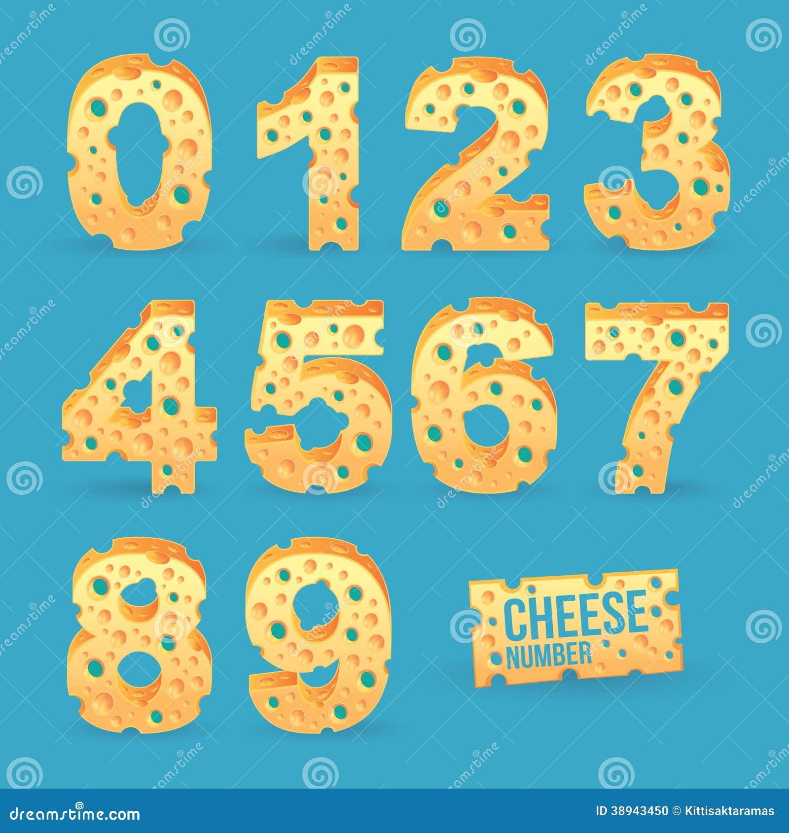 Number Cheese Stock Illustrations – 2,119 Number Cheese Stock ...