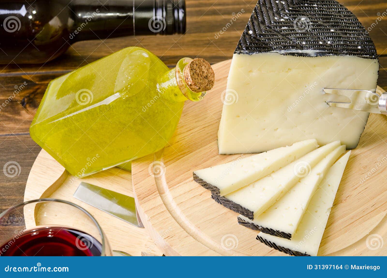 Cheese & oil. stock photo. Image of nutrition, gold - 31397164