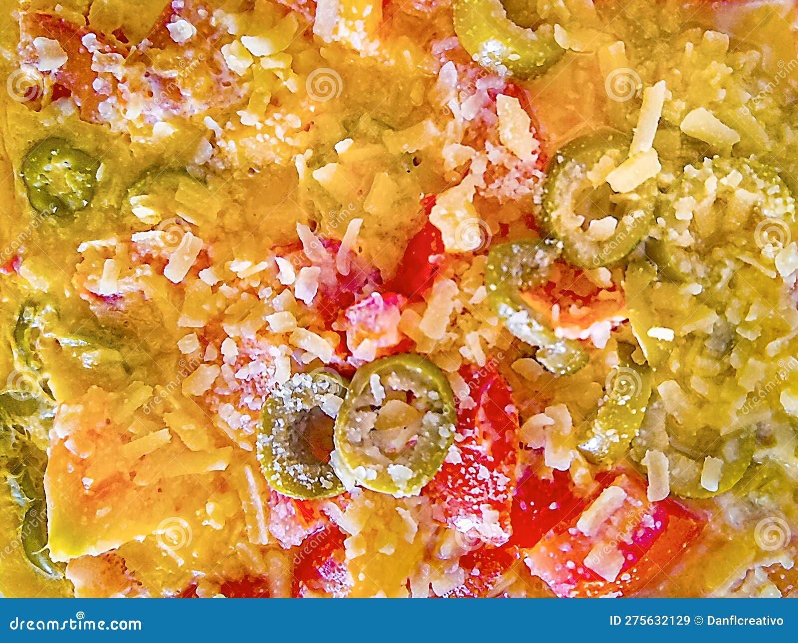 Cheese Omelette Closeup Texture Stock Image - Image of lunch, diet ...