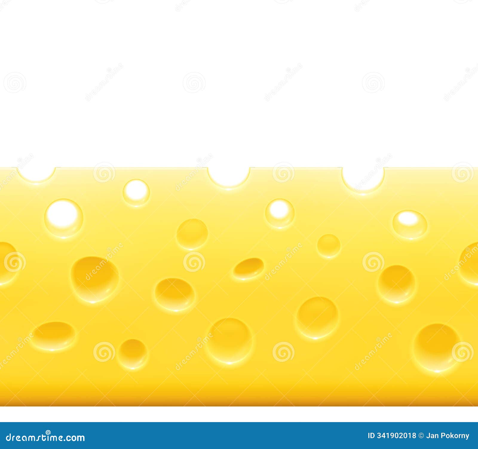 Cheese Pattern Horizontal stock vector. Illustration of product - 341902018