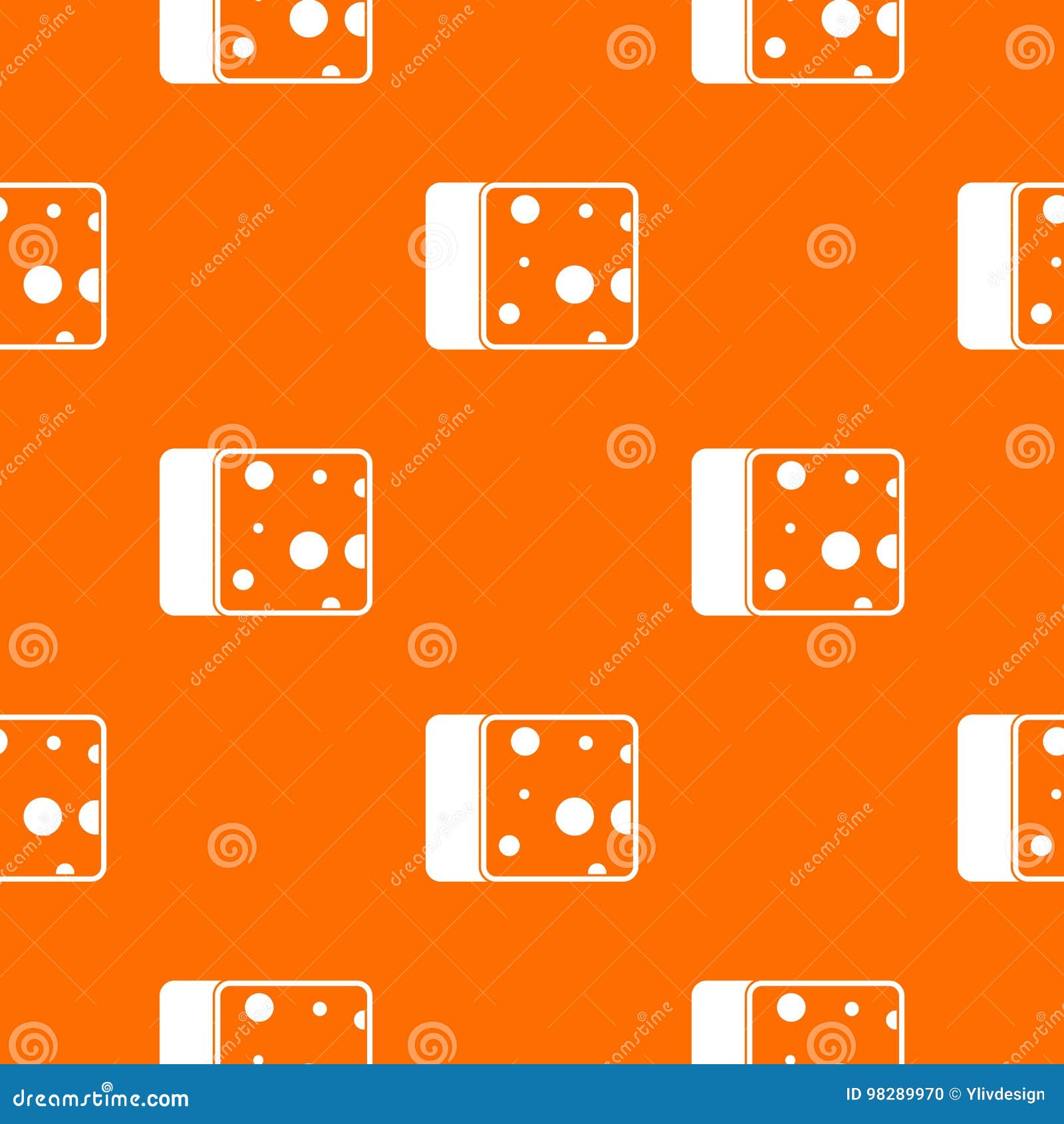 Cheese pattern seamless stock vector. Illustration of closeup - 98289970