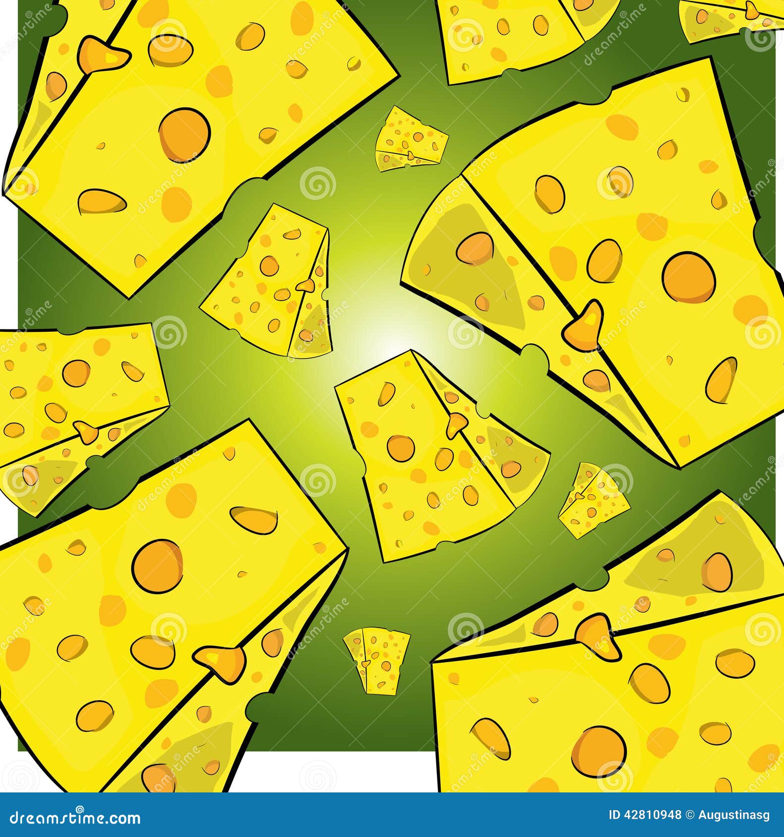 Cheese pattern stock illustration. Illustration of triangle - 42810948