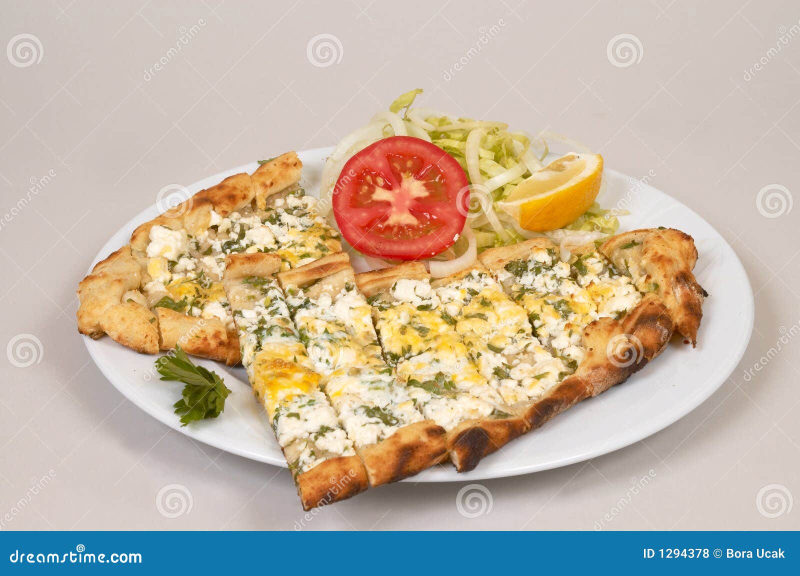Cheese pide stock photo. Image of diner, roasted, olive - 1294378