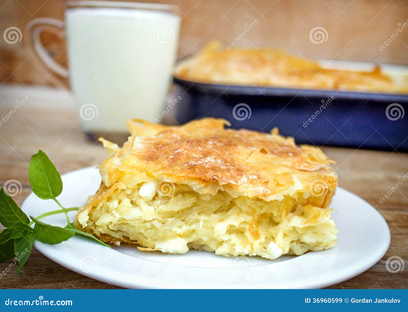 Cheese pie stock image. Image of pastry, lunch, recipe - 36960599