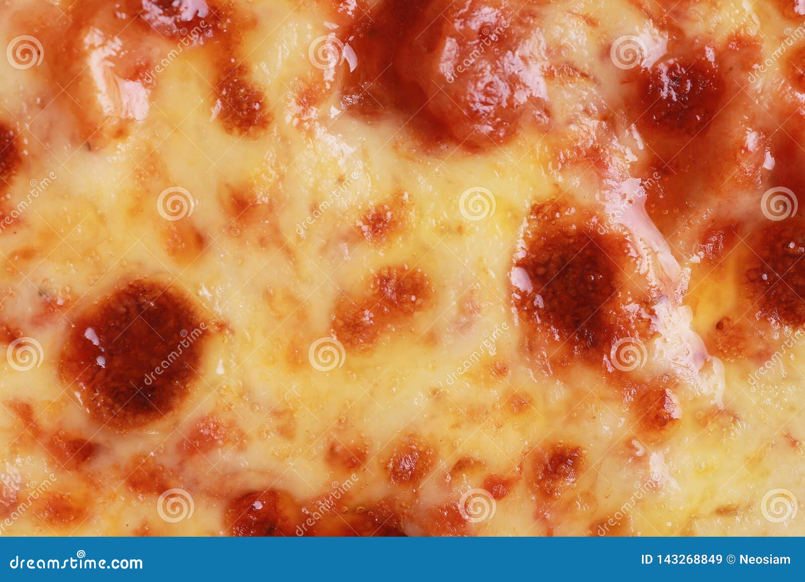 Cheese pizza texture stock image. Image of dinner, fattening - 143268849