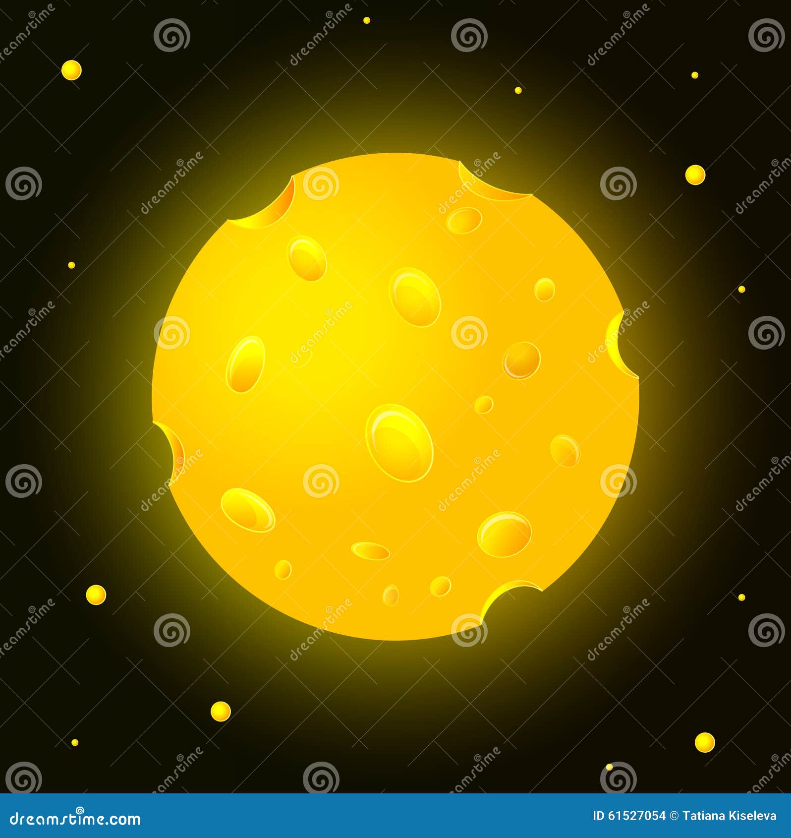 Planet Cheese Logo Stock Illustration | CartoonDealer.com #248130313