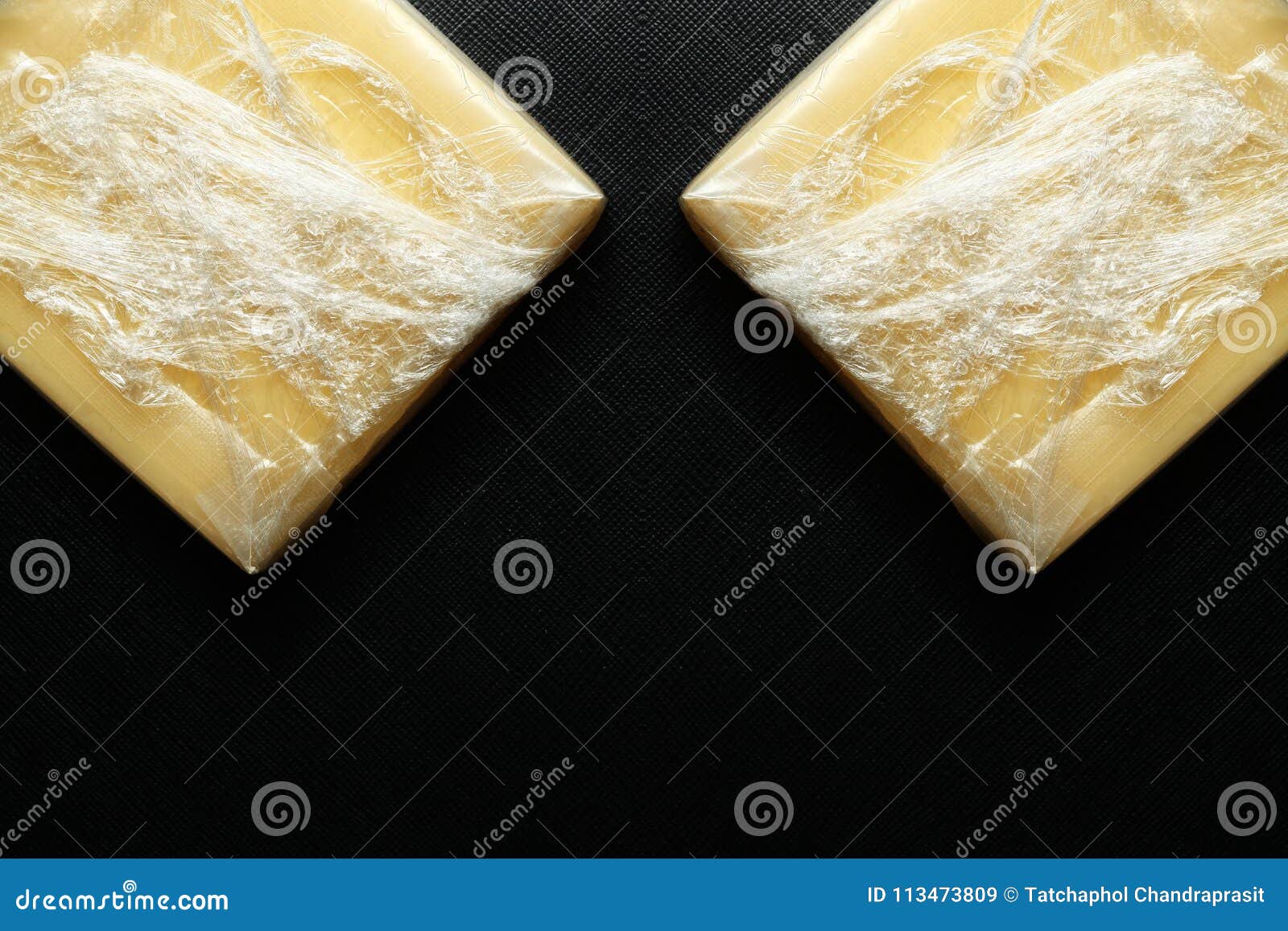 Cheese in plastic sealed. stock image. Image of natural - 113473809