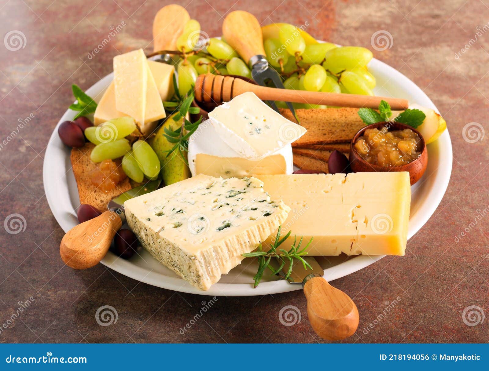Cheese Plate â€“ Assortment Cheese Stock Photo - Image of camembert ...