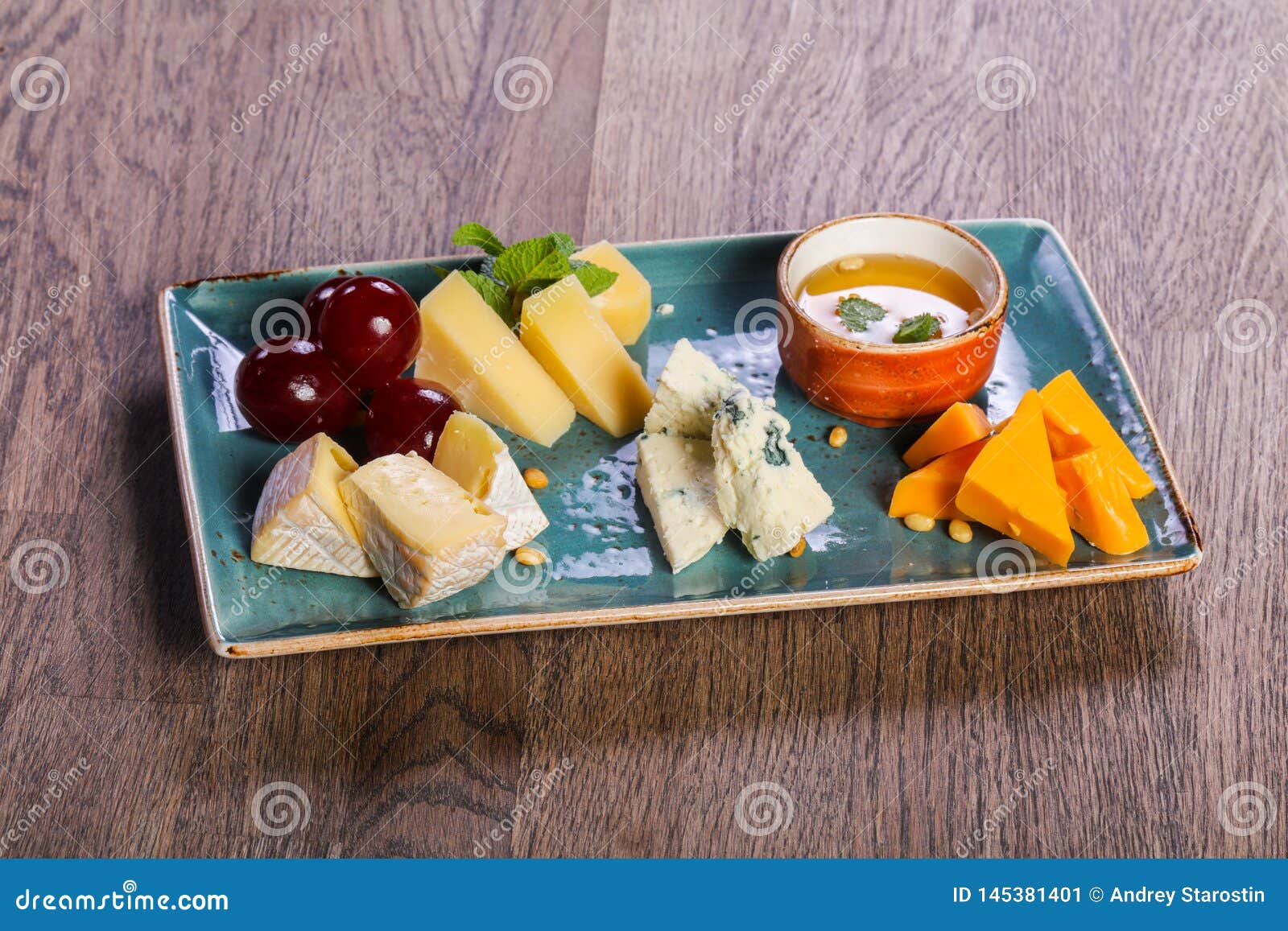 Cheese plate mix stock image. Image of brie, meal, italian - 145381401