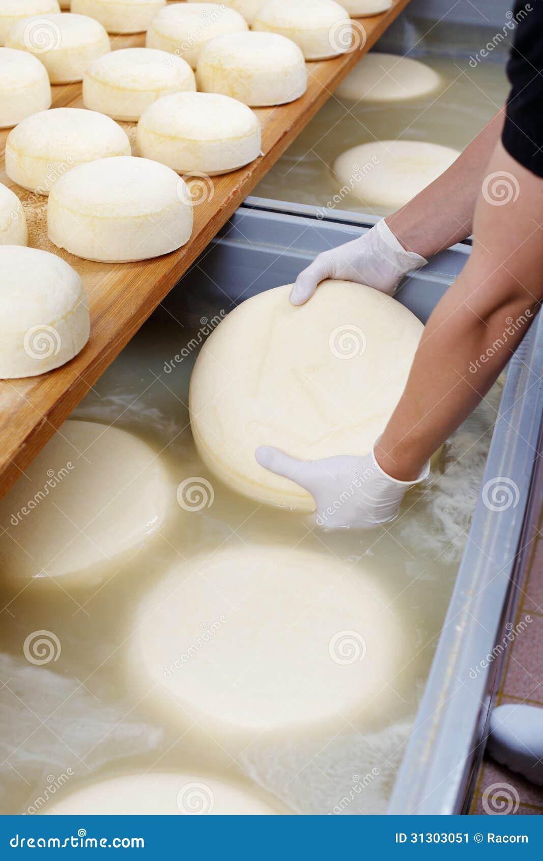 Cheese process stock image. Image of crust, bathing, round - 31303051