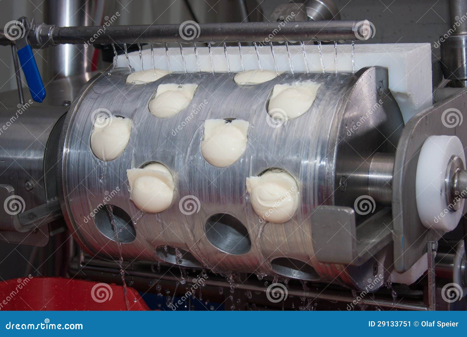 Cheese production stock image. Image of stainless, making - 29133751