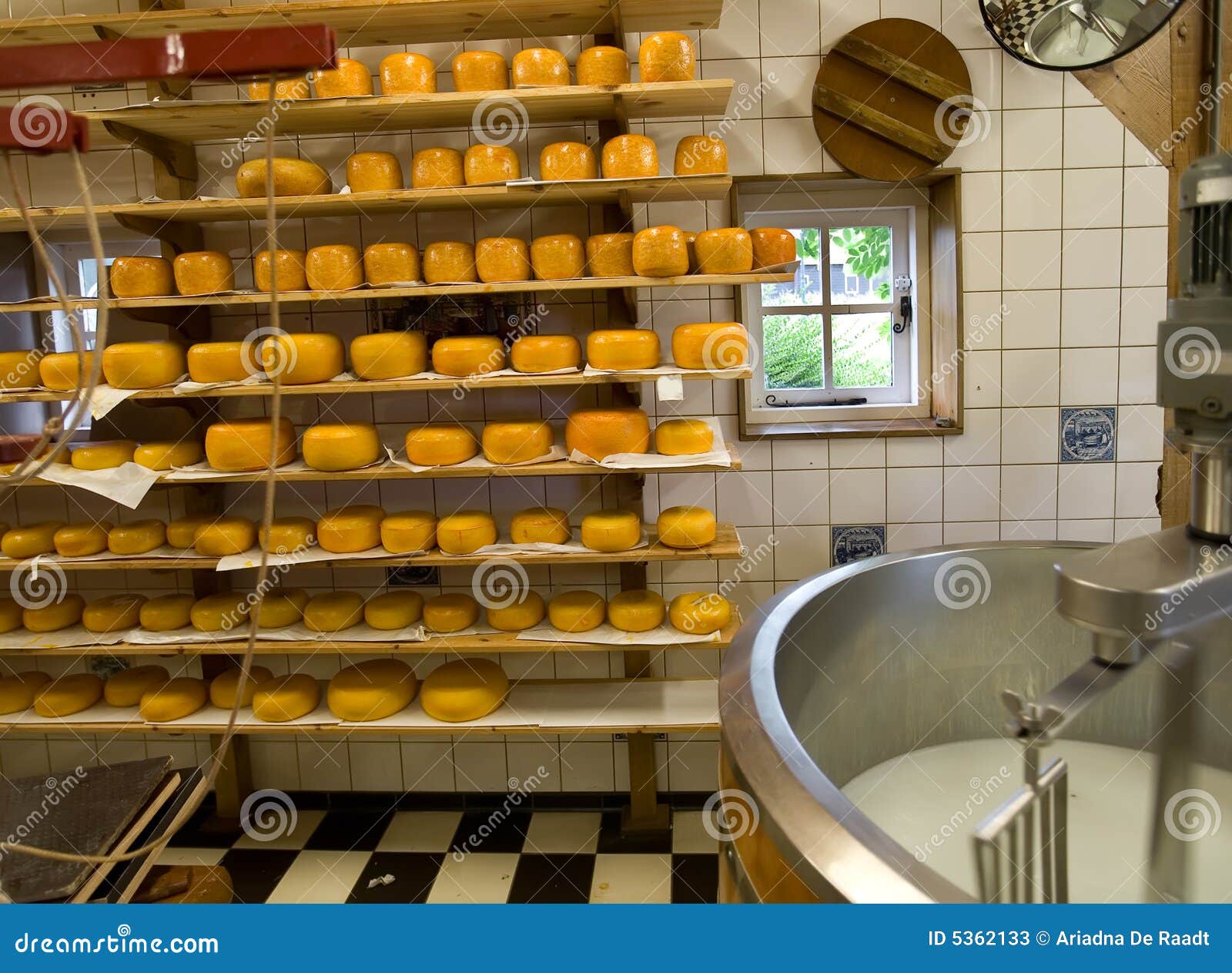 Cheese production stock image. Image of complicated, process - 5362133