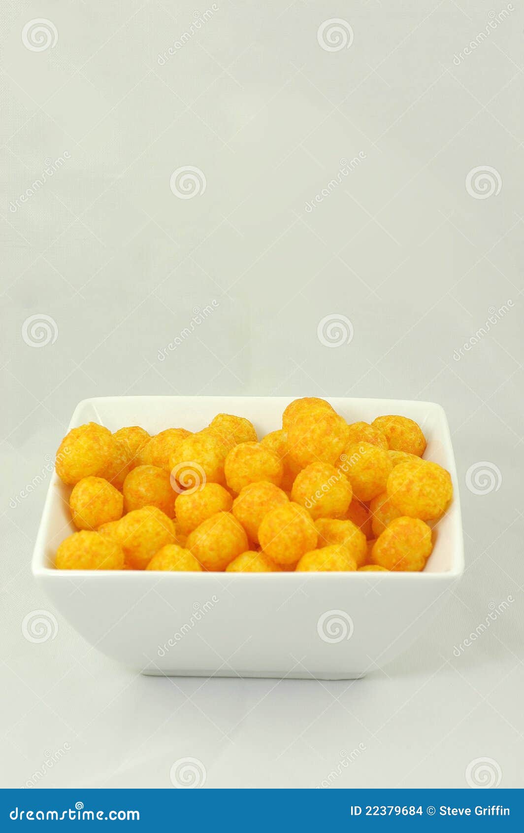 Cheese Puff stock photo. Image of shapes, cheese, bowl - 22379684