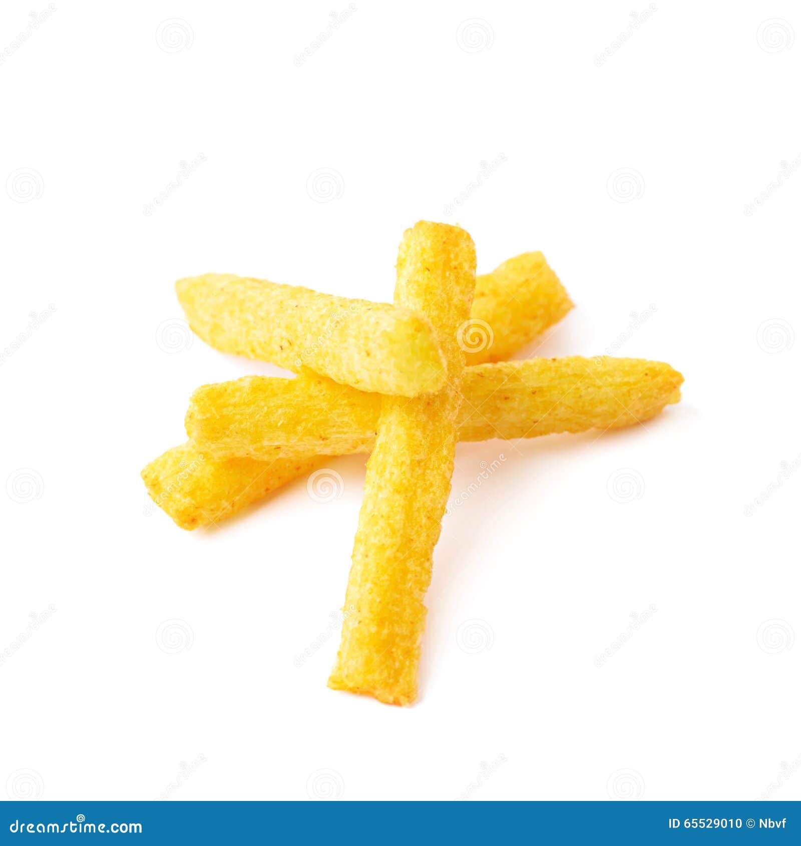 Cheese Puff Sticks Isolated Stock Photo - Image of eating, macro: 65529010