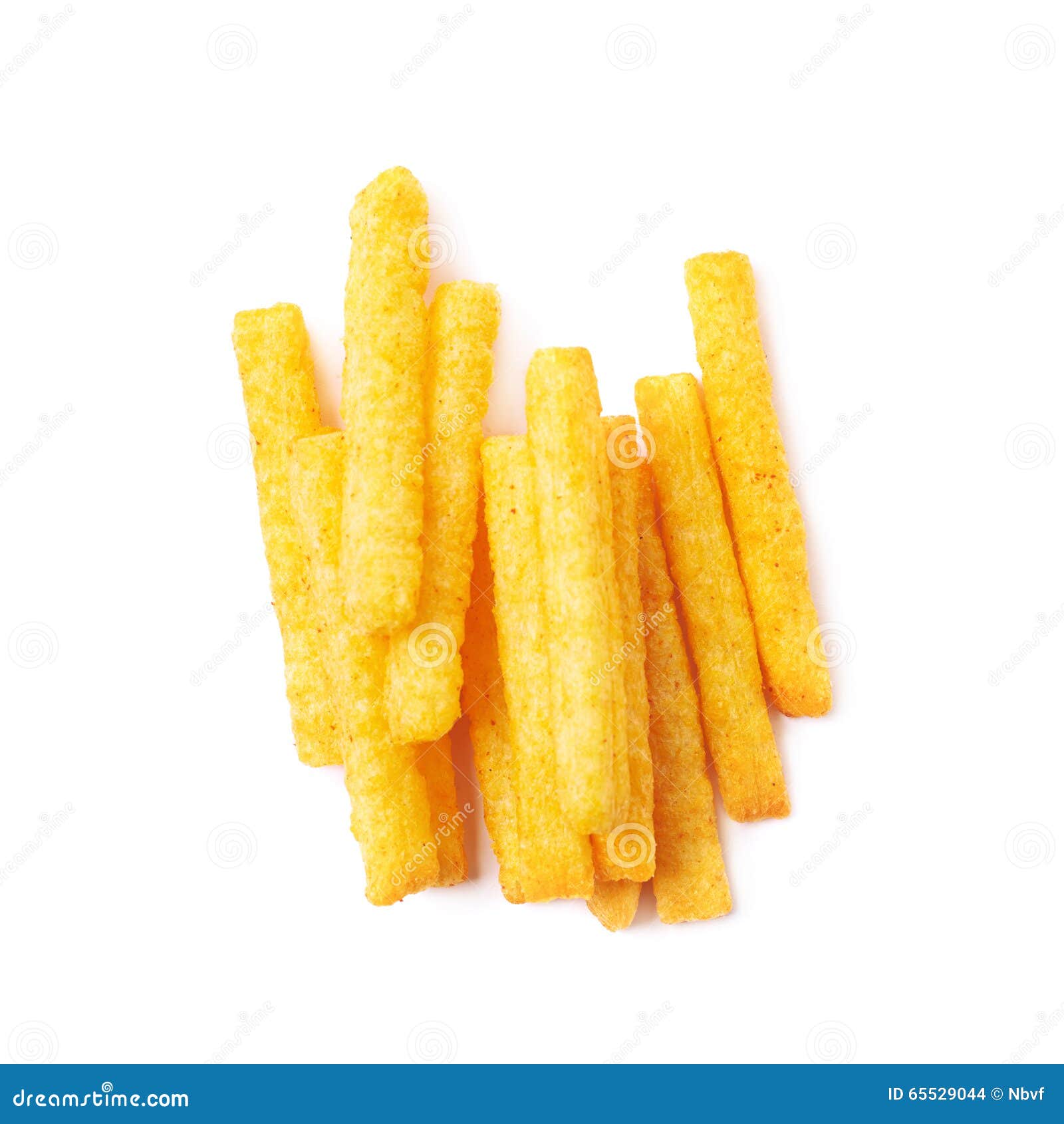 Cheese Puff Sticks Isolated Stock Photo - Image of junk, refreshment ...