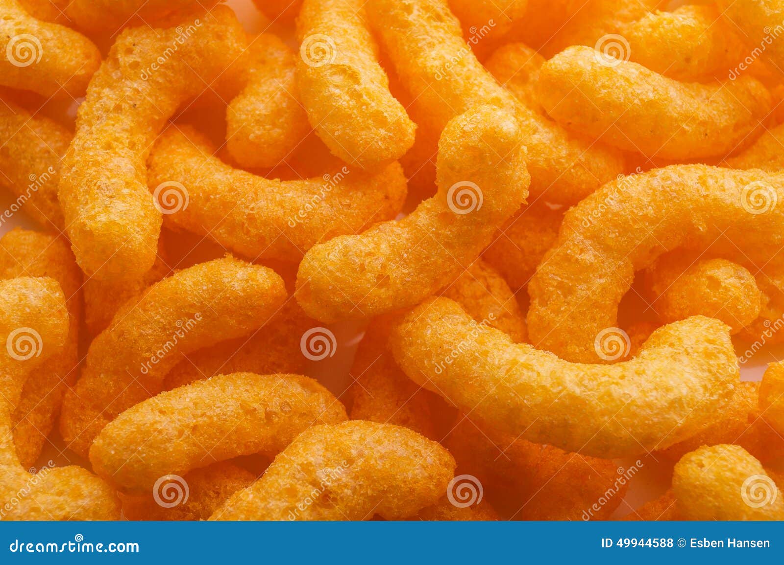 Cheese Puff. Yummy Chips Snack Stock Photo - Image of abstract, fast ...
