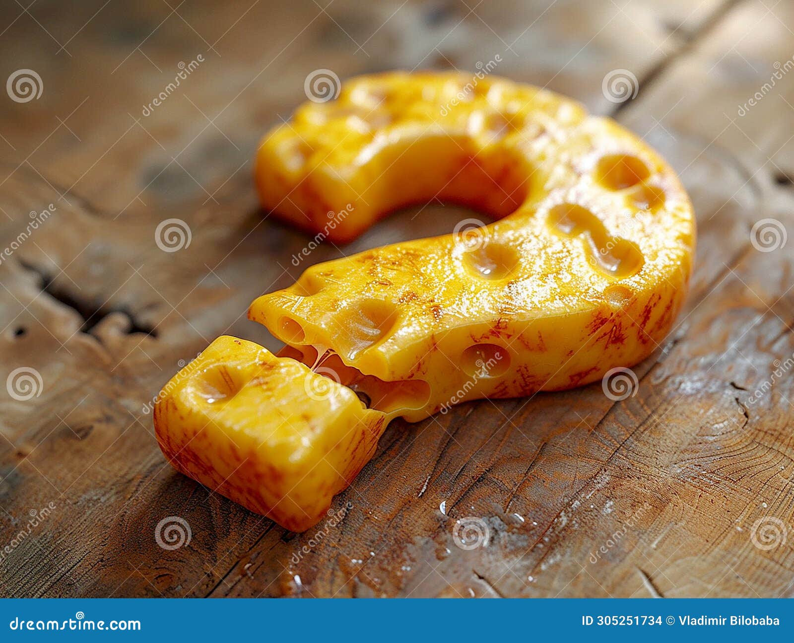 Cheese is a Question Mark in the Kitchen Interior Stock Illustration ...