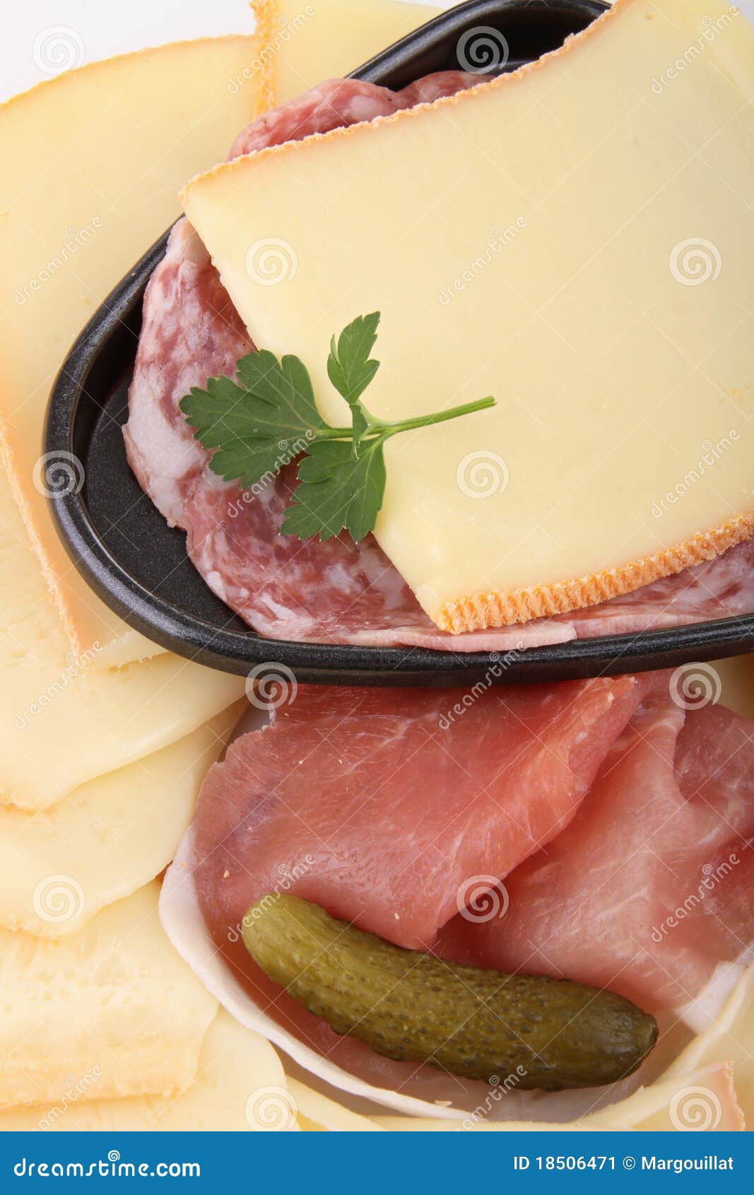 Cheese raclette stock image. Image of slice, buffet, cuisine - 18506471