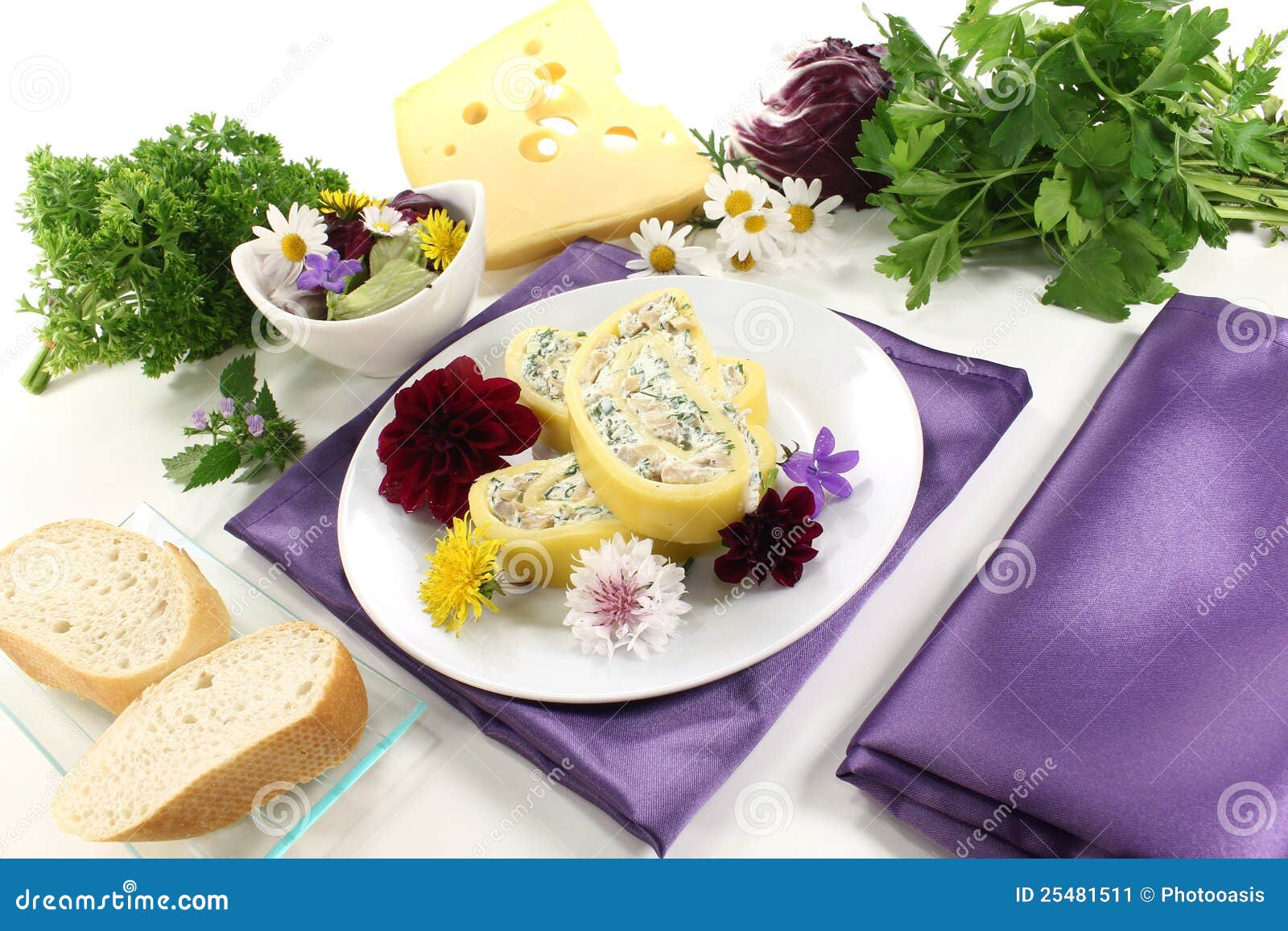 Cheese rolls stock image. Image of filling, cream, rolls - 25481511