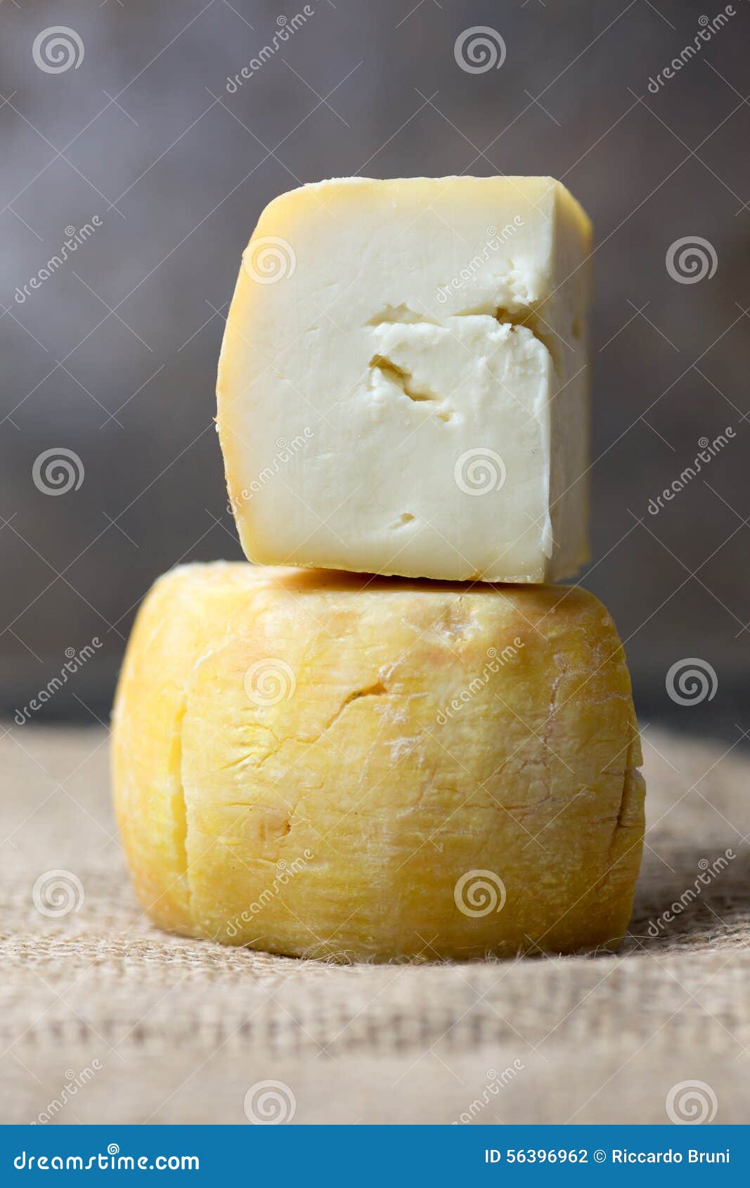 Cheese on Rustic Background Stock Photo - Image of delicious, cottage ...