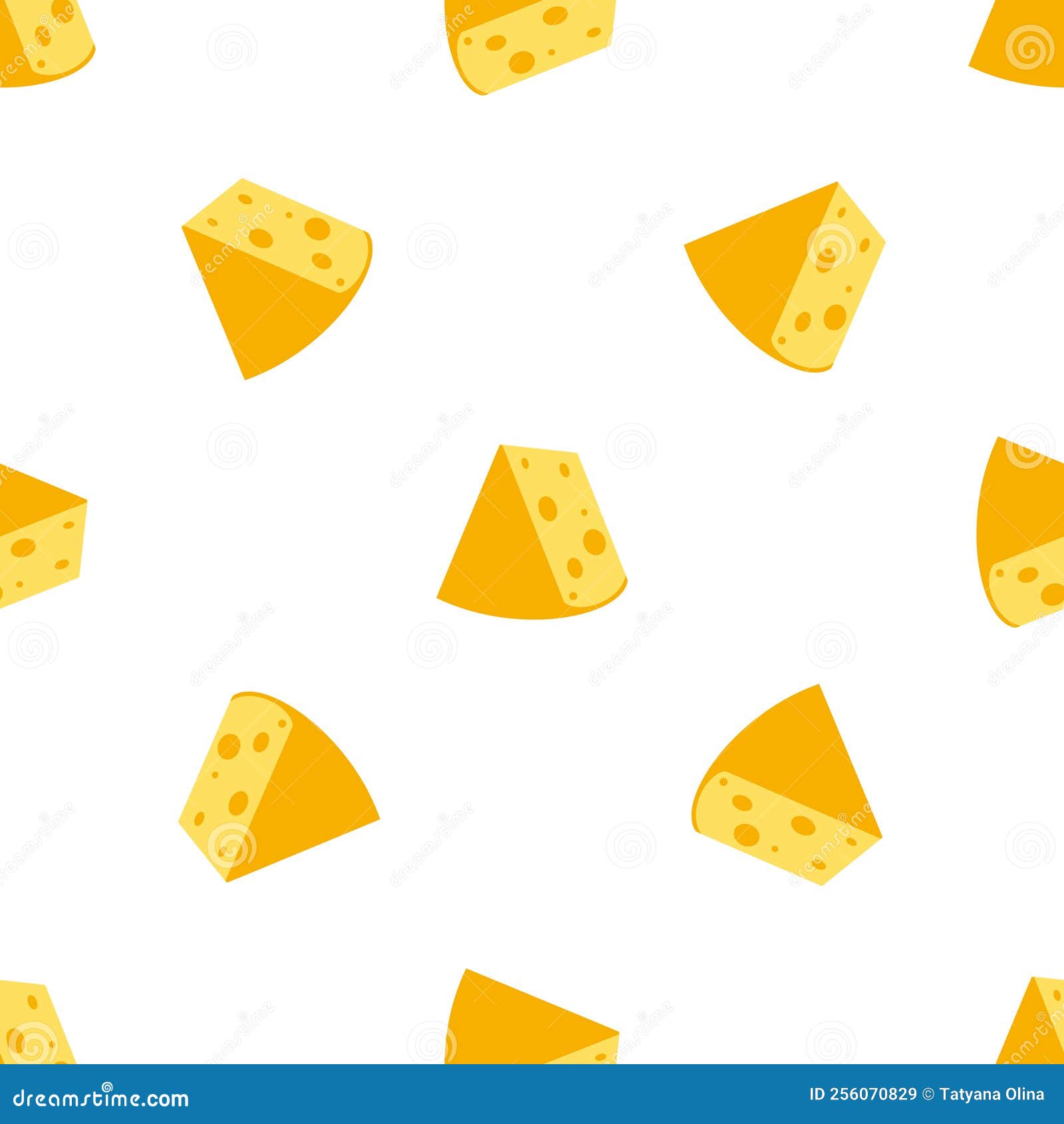 Cheese seamless pattern stock illustration. Illustration of mozzarella ...
