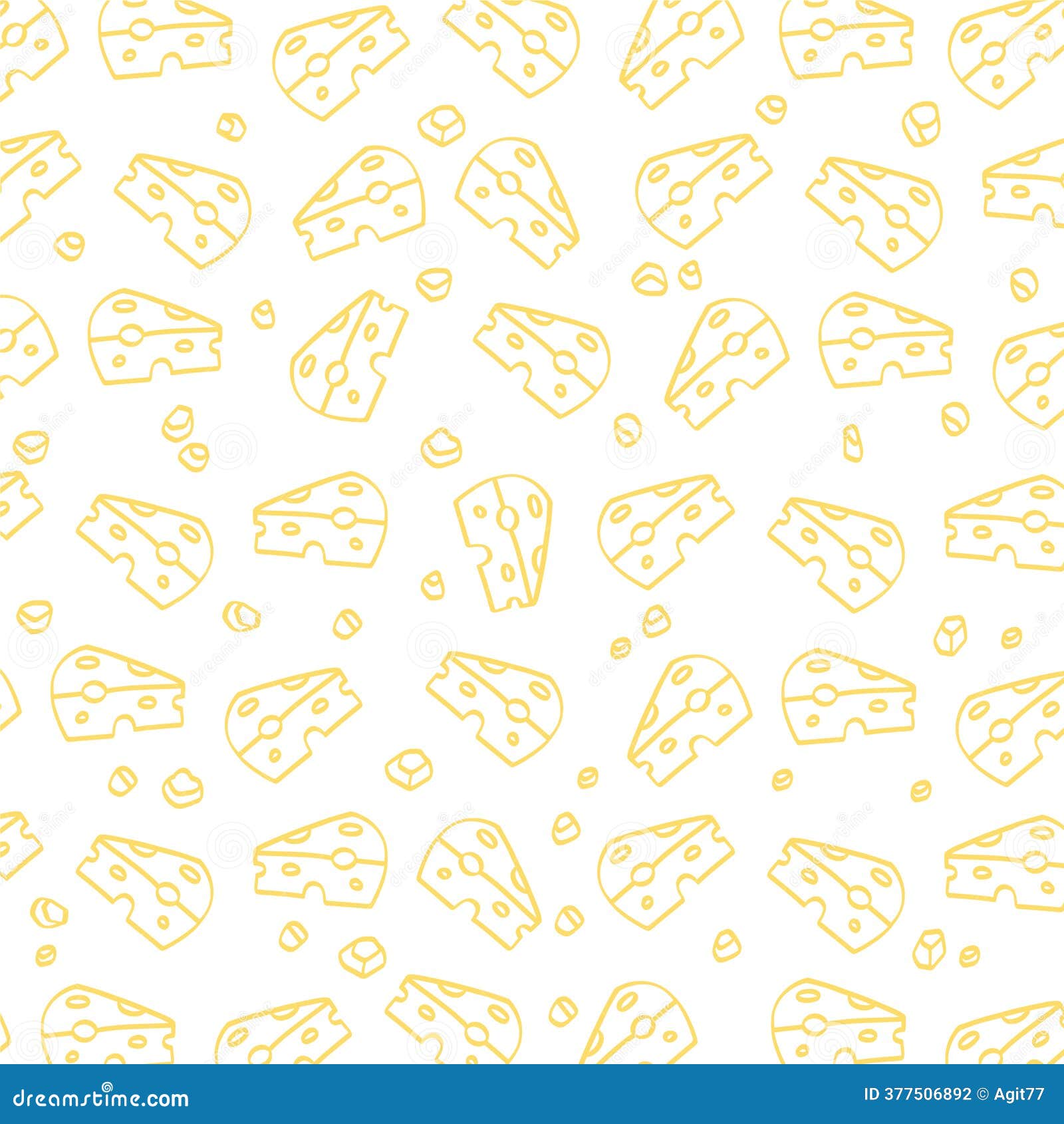 Cheese Seamless Texture . Vector Illustration Of Surface Of Ch ...