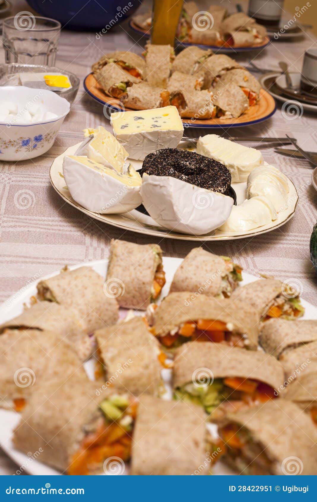 Cheese serving stock image. Image of hole, life, feta - 28422951