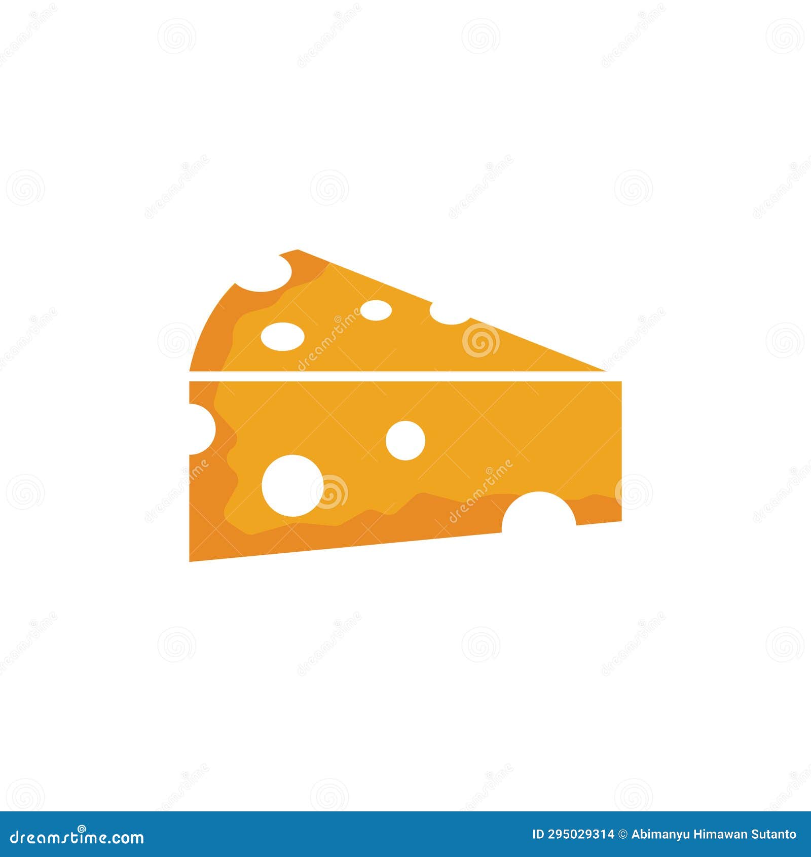 Cheese slice icon vector stock illustration. Illustration of outline ...