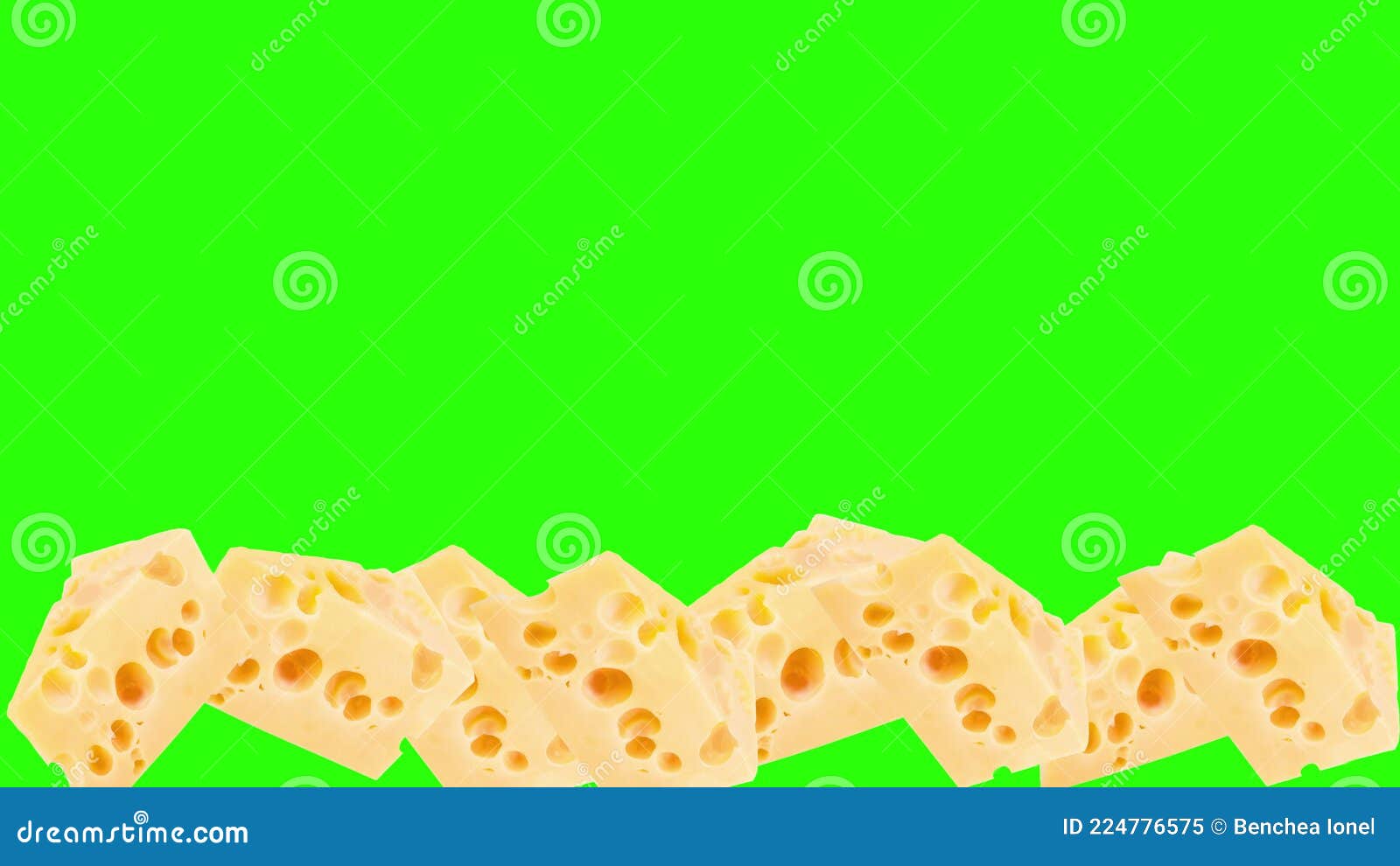 Cheese Slices Animation Graphic Source Element, Chroma Key Stock Video ...