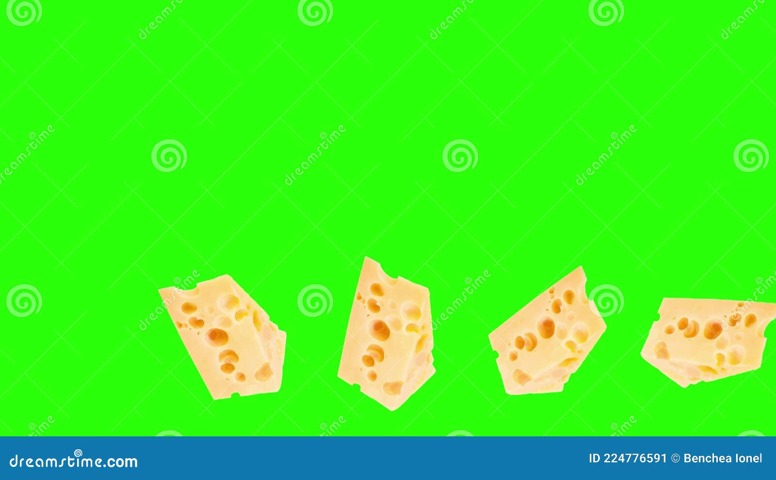 Cheese Slices Animation Graphic Source Element, Chroma Key Stock Video ...