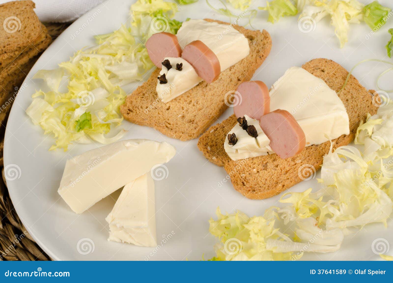 Cheese snack stock image. Image of decorated, funny, unusual - 37641589