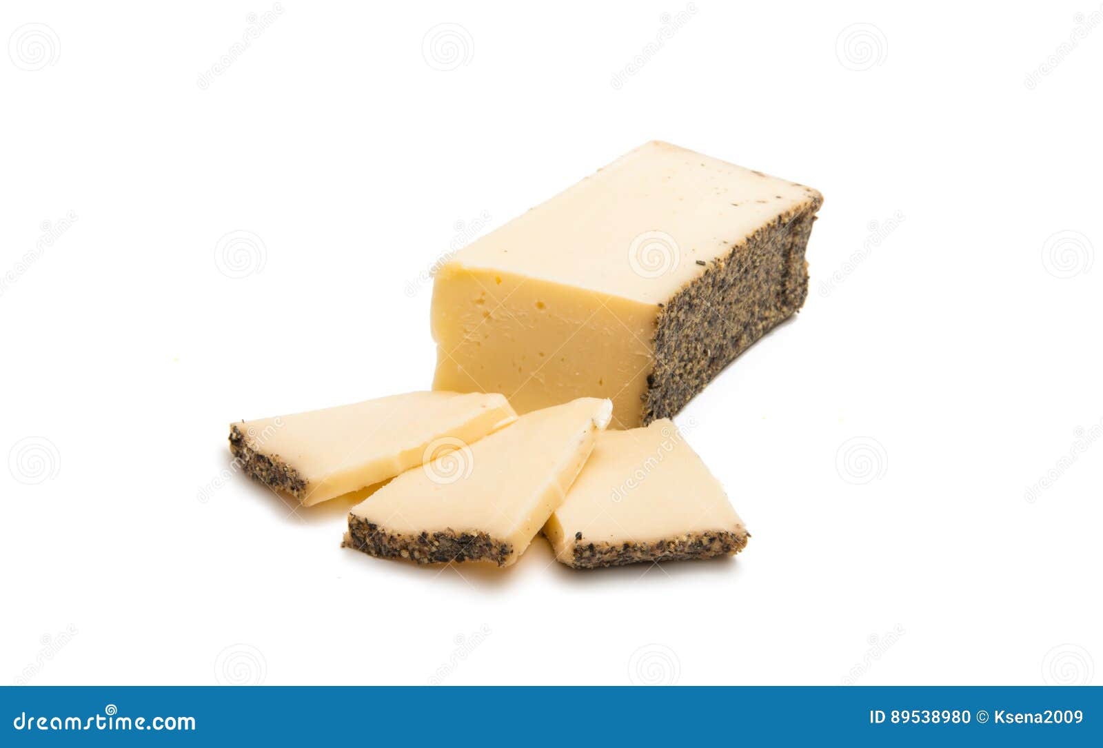 Cheese with spices stock photo. Image of meal, assortment - 89538980