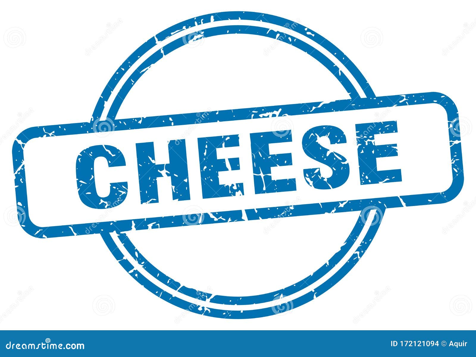 Cheese Stamp. Cheese Round Grunge Sign Stock Vector - Illustration of ...