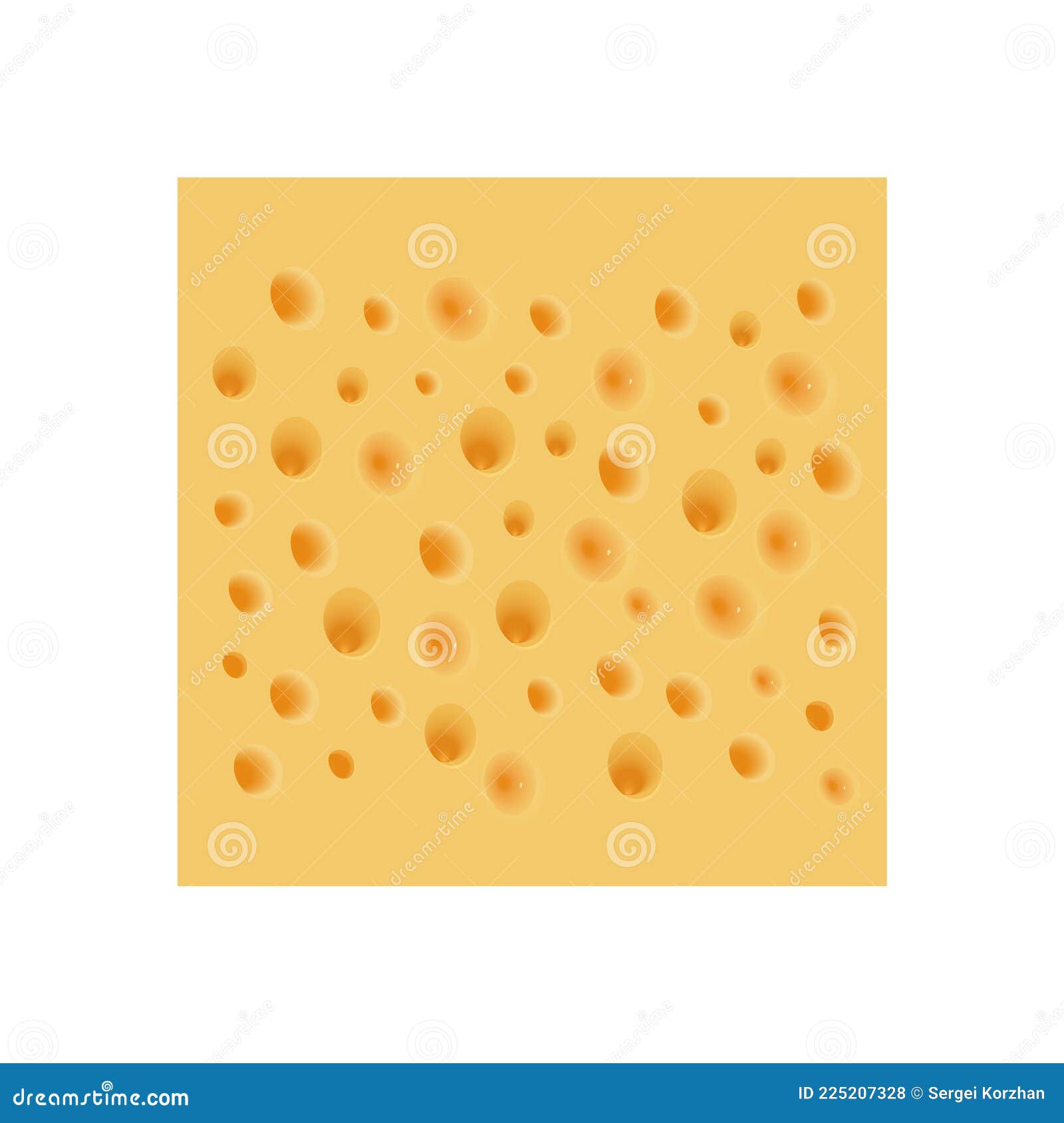 Cheese Texture with Holes Realistic Cheese Surface on a White ...