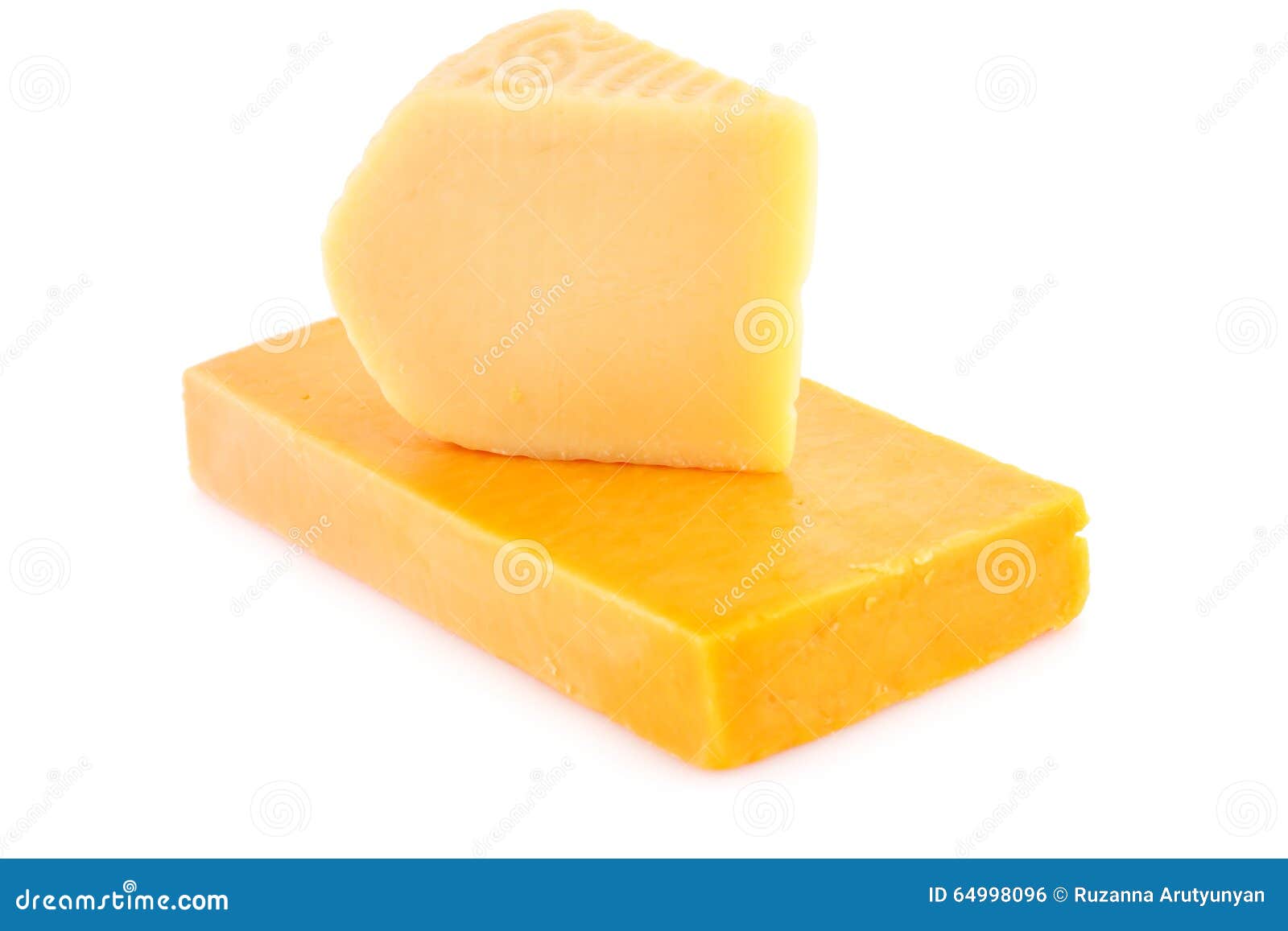 Cheese stock photo. Image of isolate, ingredient, cheese - 64998096