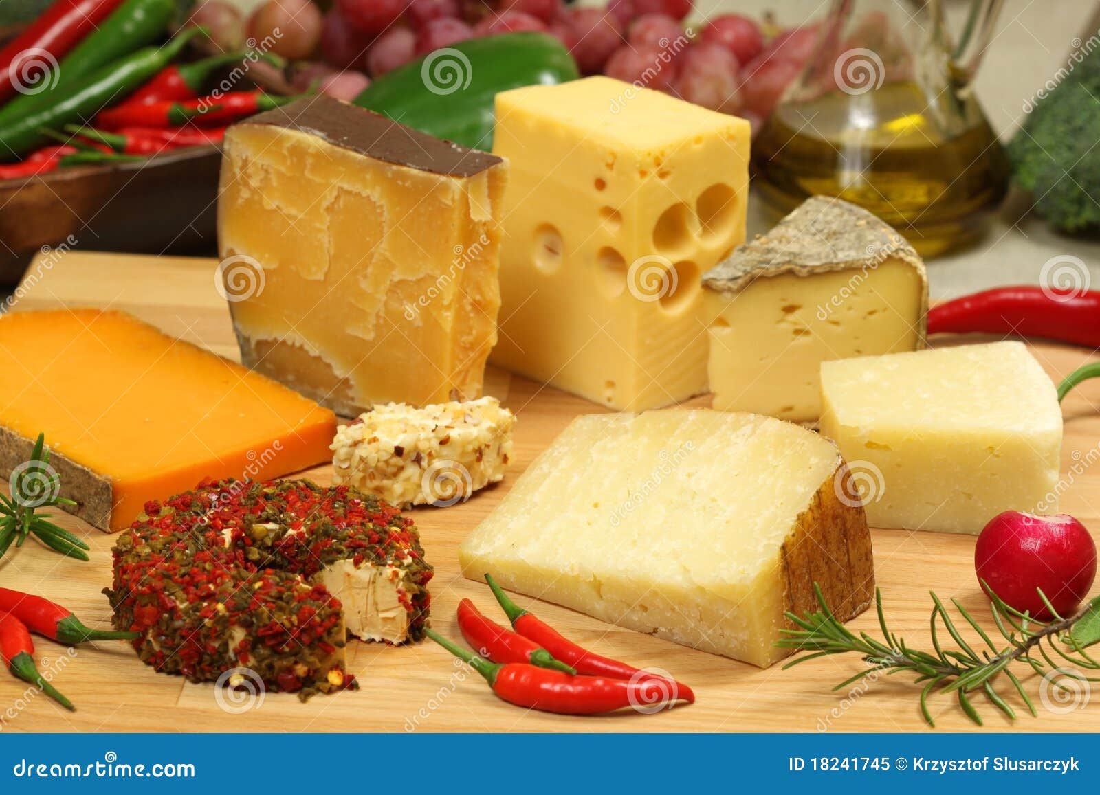 Cheese varieties stock image. Image of food, product - 18241745
