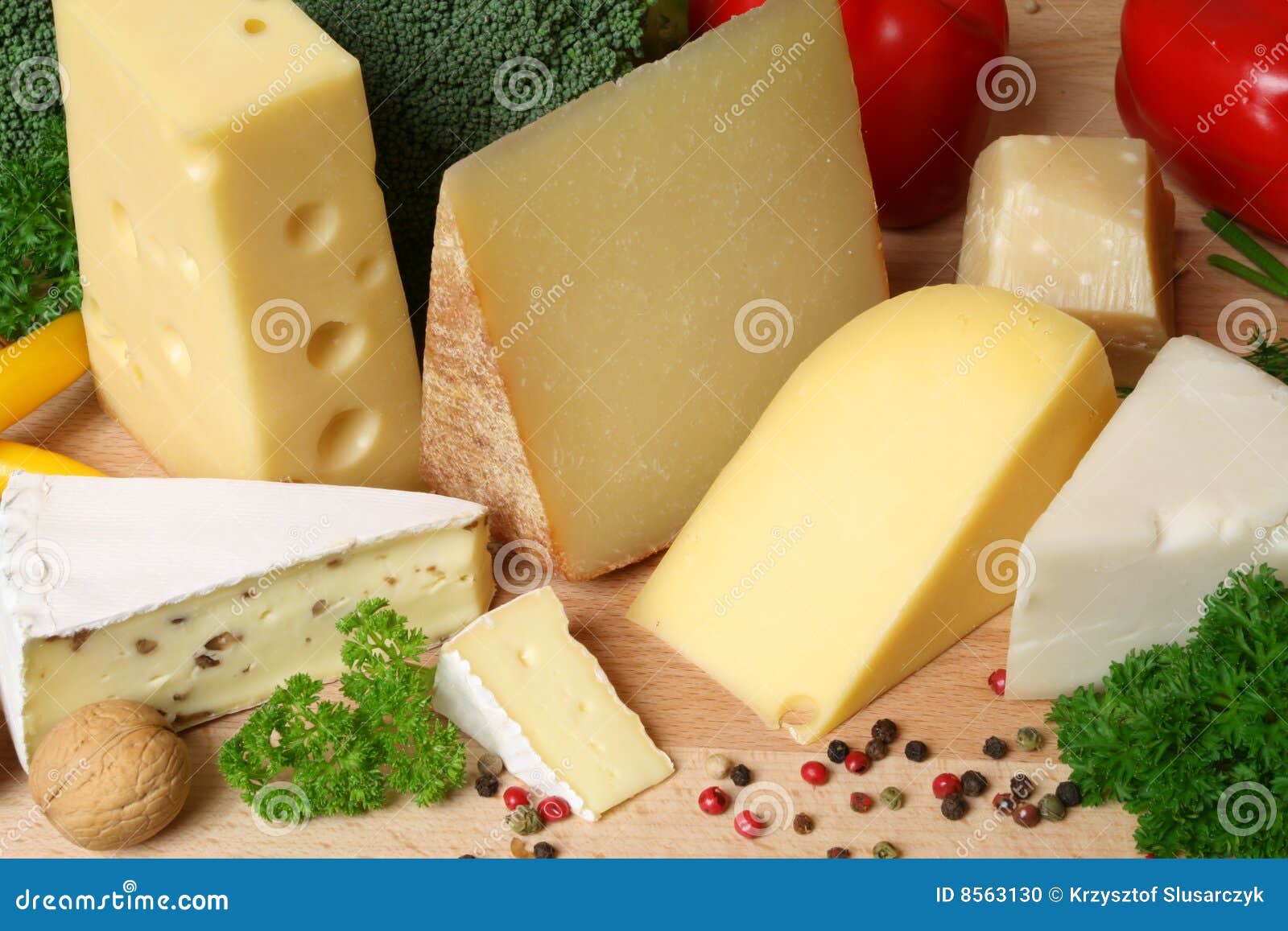 Cheese variety stock photo. Image of expensive, ingredients - 8563130
