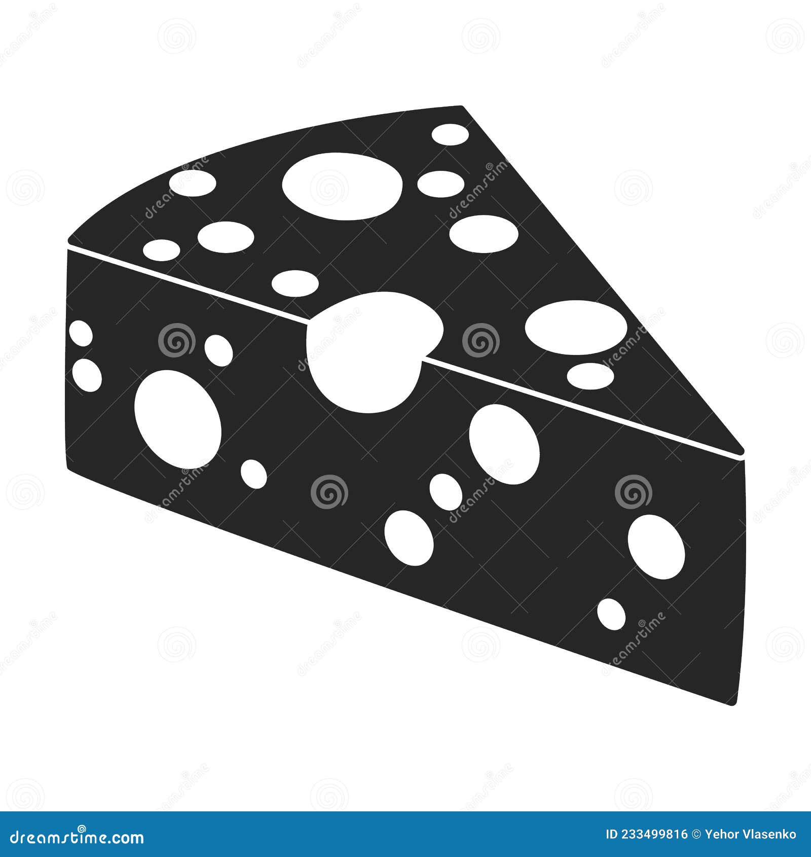 Cheese Vector Icon.Black Vector Icon Isolated on White Background ...