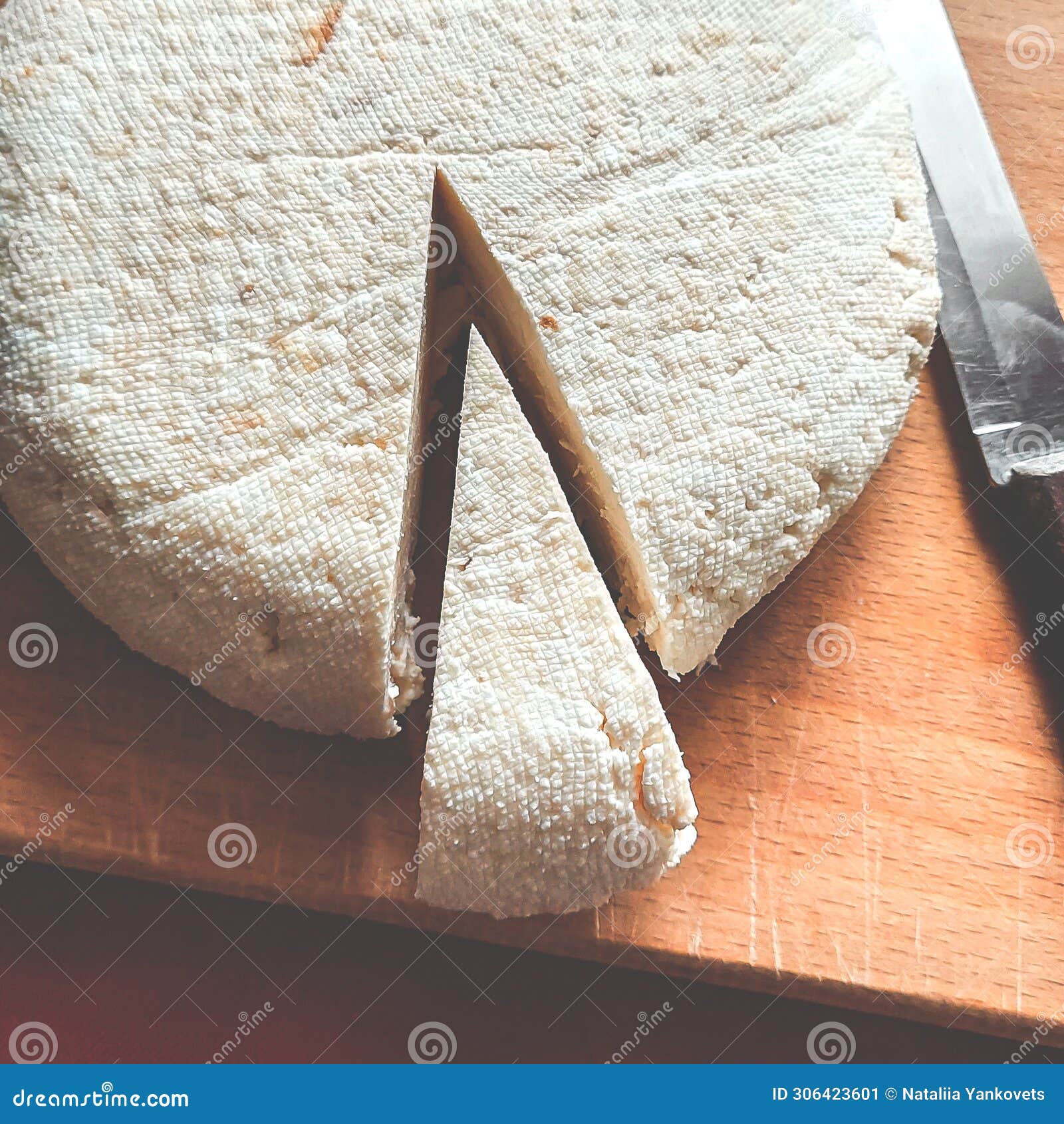 Cheese. a Wheel of Homemade Hard Cheese. Stock Image - Image of greek ...