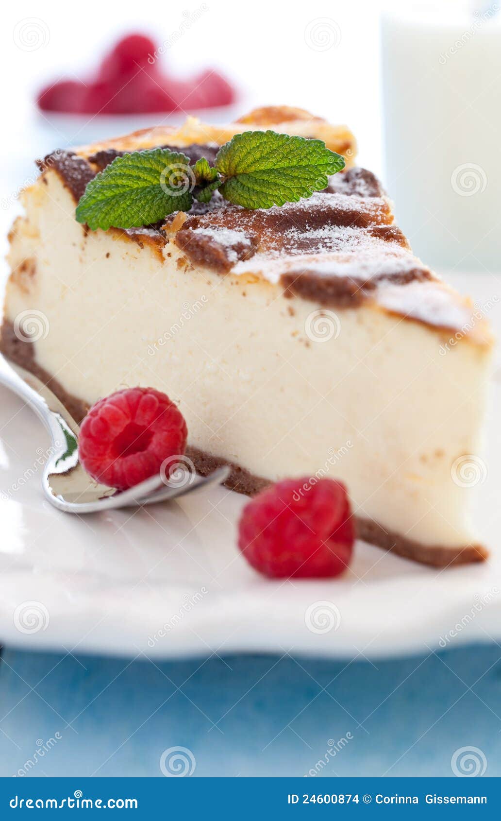 Cheesecake stock photo. Image of cake, cheesecake, sweet - 24600874