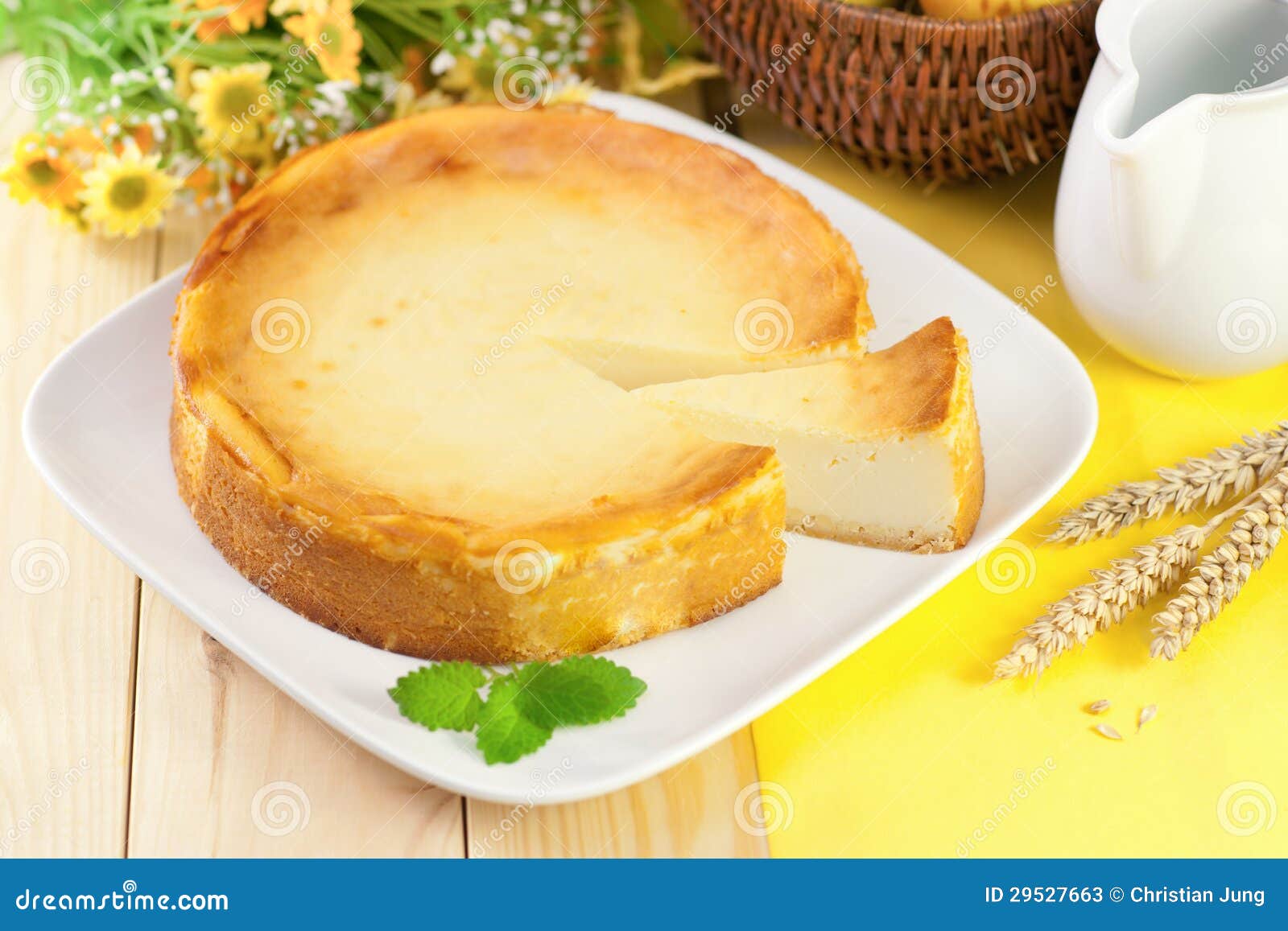 Cheesecake stock image. Image of cake, cheese, tasty - 29527663