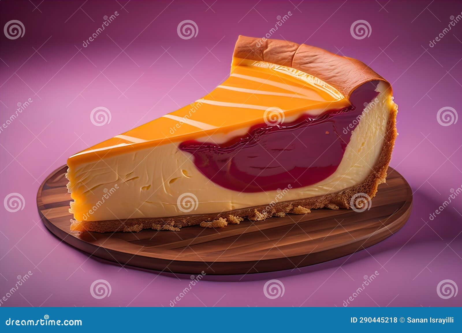 Cheesecake on a Black Plate. Toned Stock Photo - Image of strawberry ...